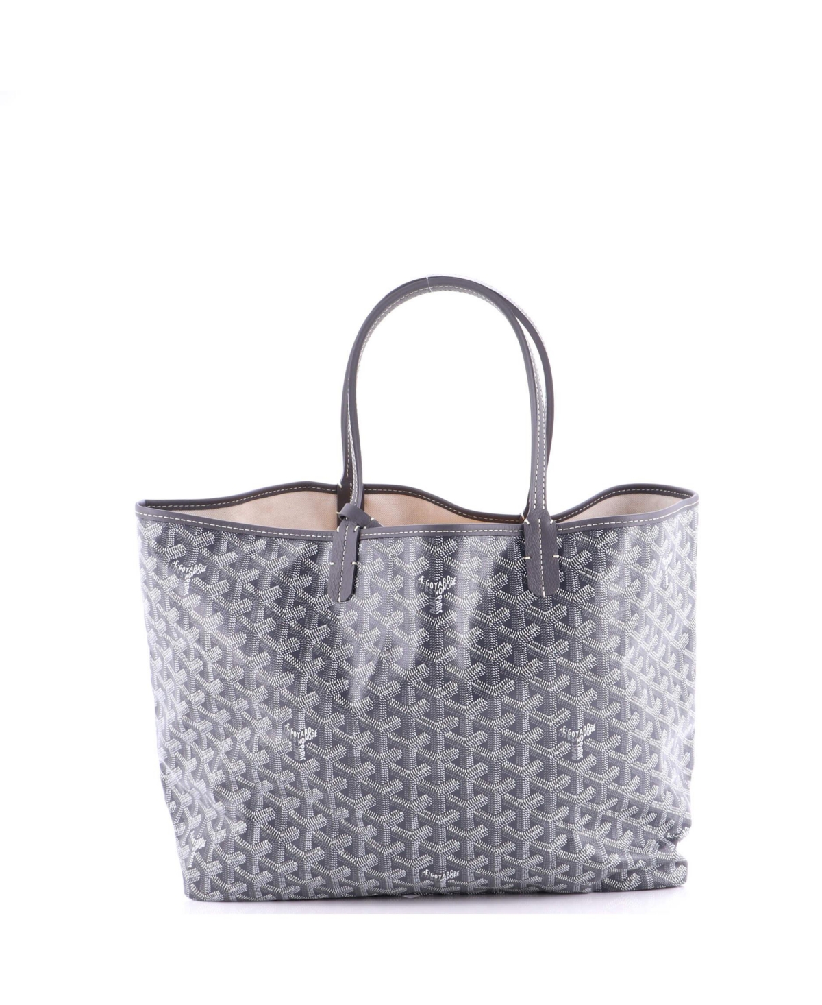 Click here for Pre-Owned Goyard Pm Saint Louis Tote Coated Canvas... prices