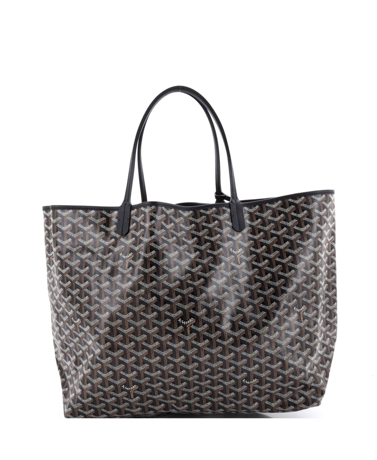 Click here for Pre-Owned Goyard Gm Saint Louis Tote Coated Canvas... prices