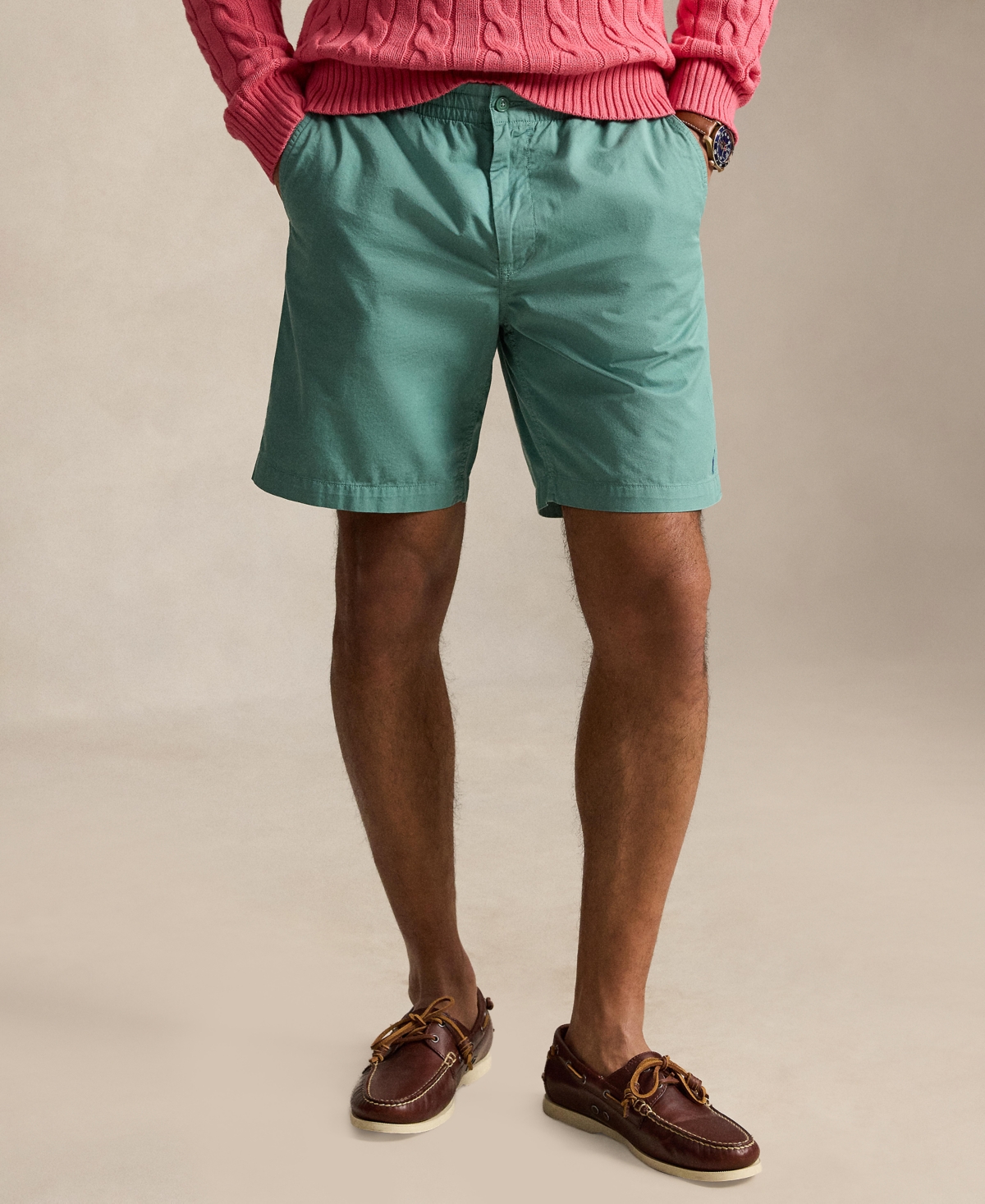 Click here for Polo Ralph Lauren Mens Twill Woven Shorts - Seafoa... prices