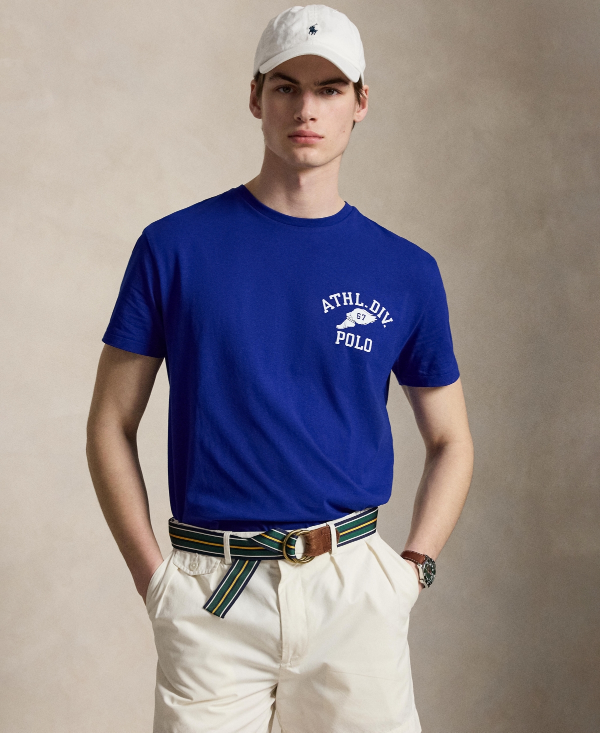 Click here for Polo Ralph Lauren Mens Crew Neck T-shirt - Heritag... prices