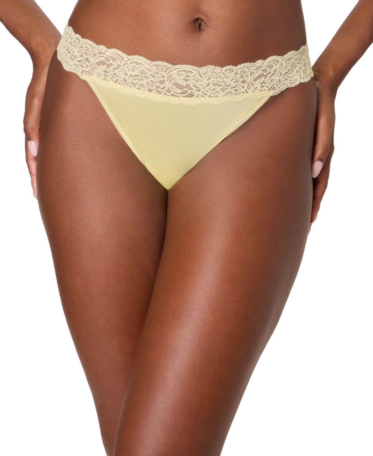 Click here for Maidenform Womens Everyday Pretty Lace Thong Panty... prices