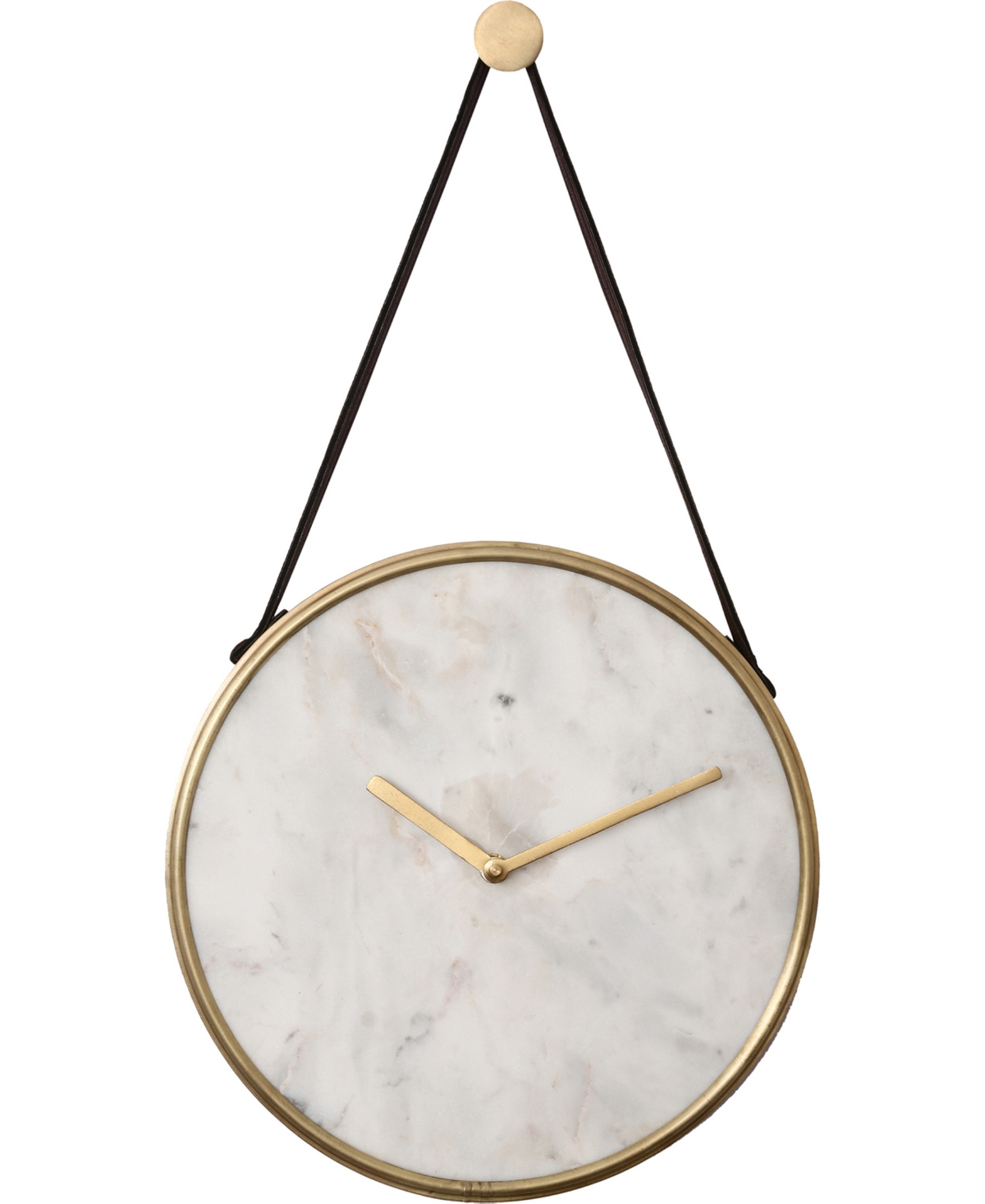 Click here for Ren Wil Livenna 10.5 Wall Clock - Antique Brass prices