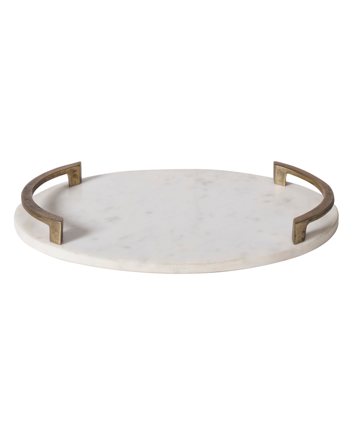 Click here for Ren Wil Bianca 18 Marble Tray - White prices