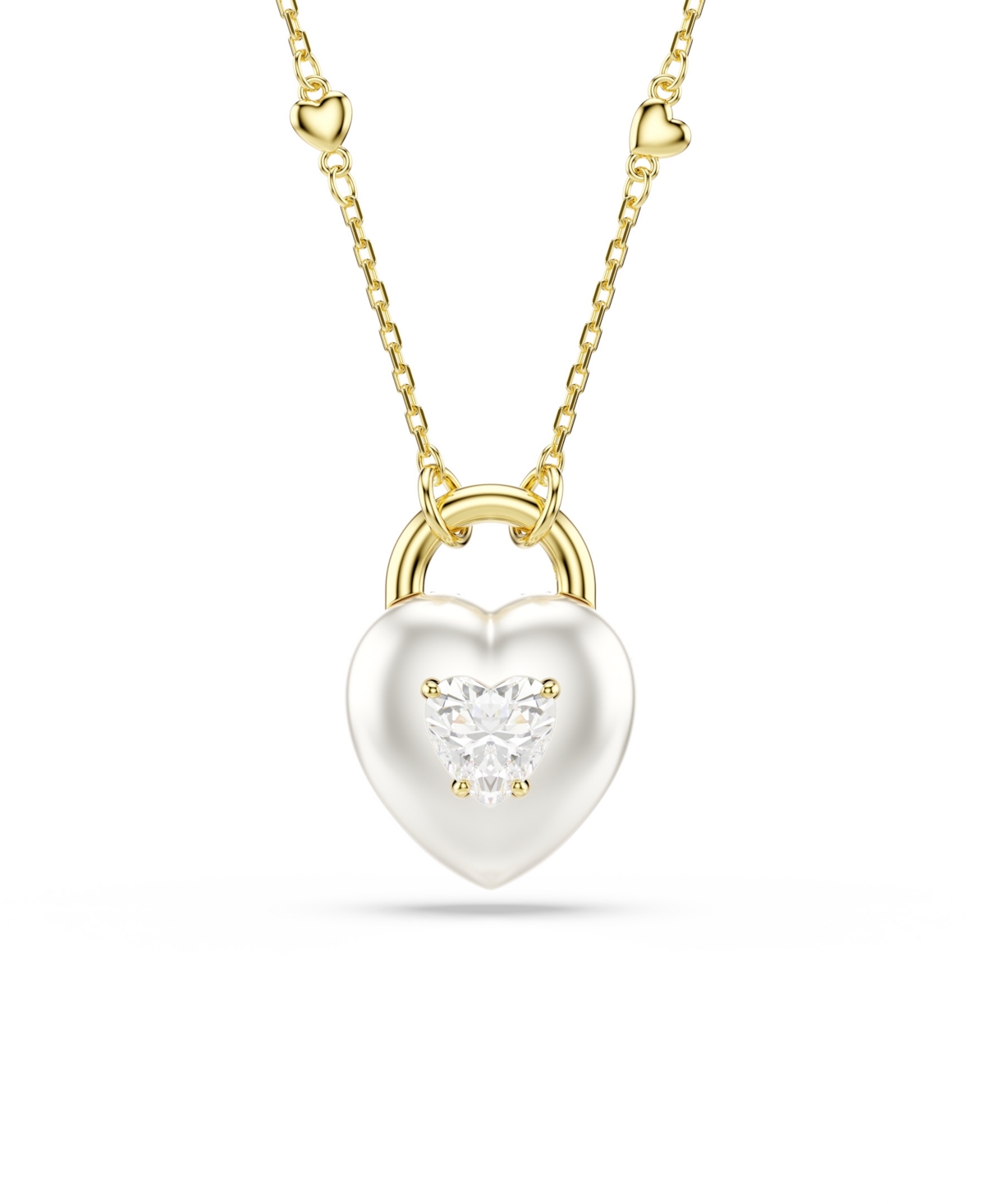 Click here for Swarovski Gold-Tone Plated Idyllia Pendant Necklac... prices