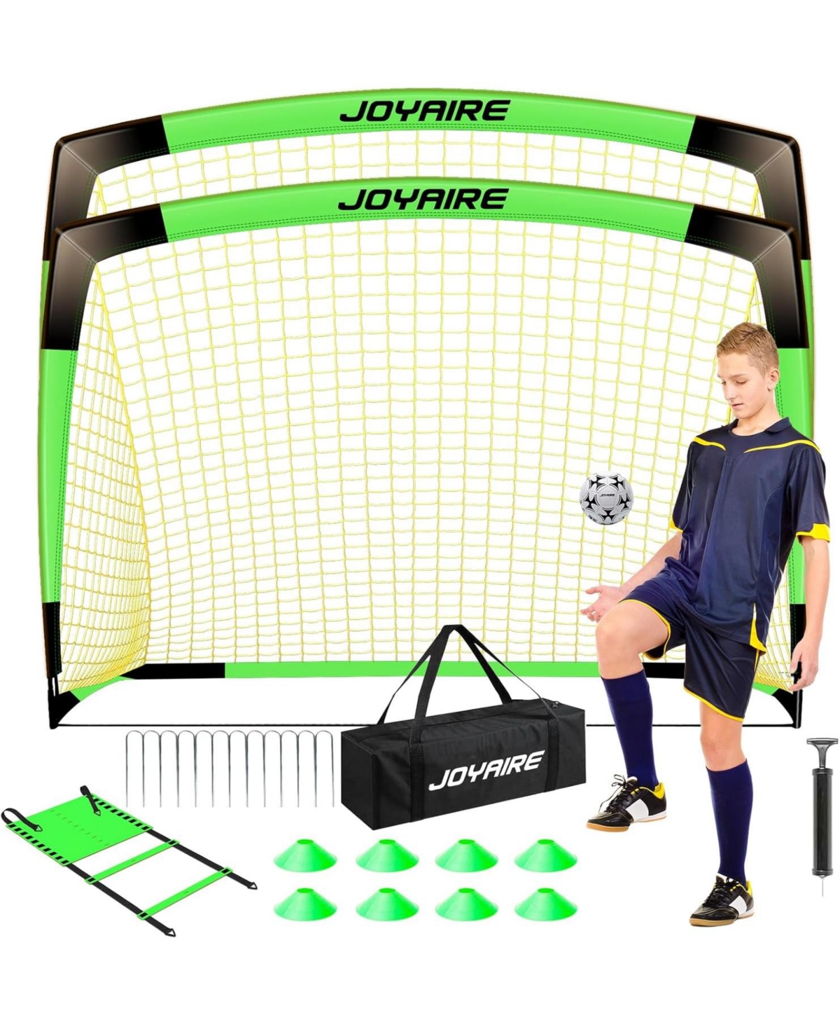 Click here for Joyaire Pro-Grade 7x5ft Pop-Up Soccer Goal for Kid... prices