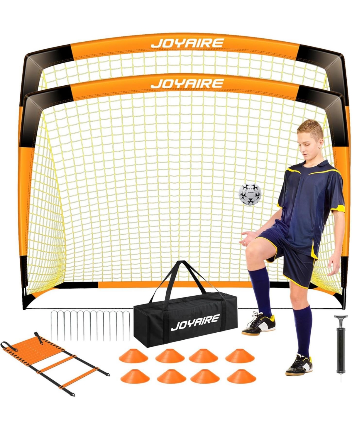 Click here for Joyaire Pro-Grade 7x5ft Pop-Up Soccer Goal for Kid... prices