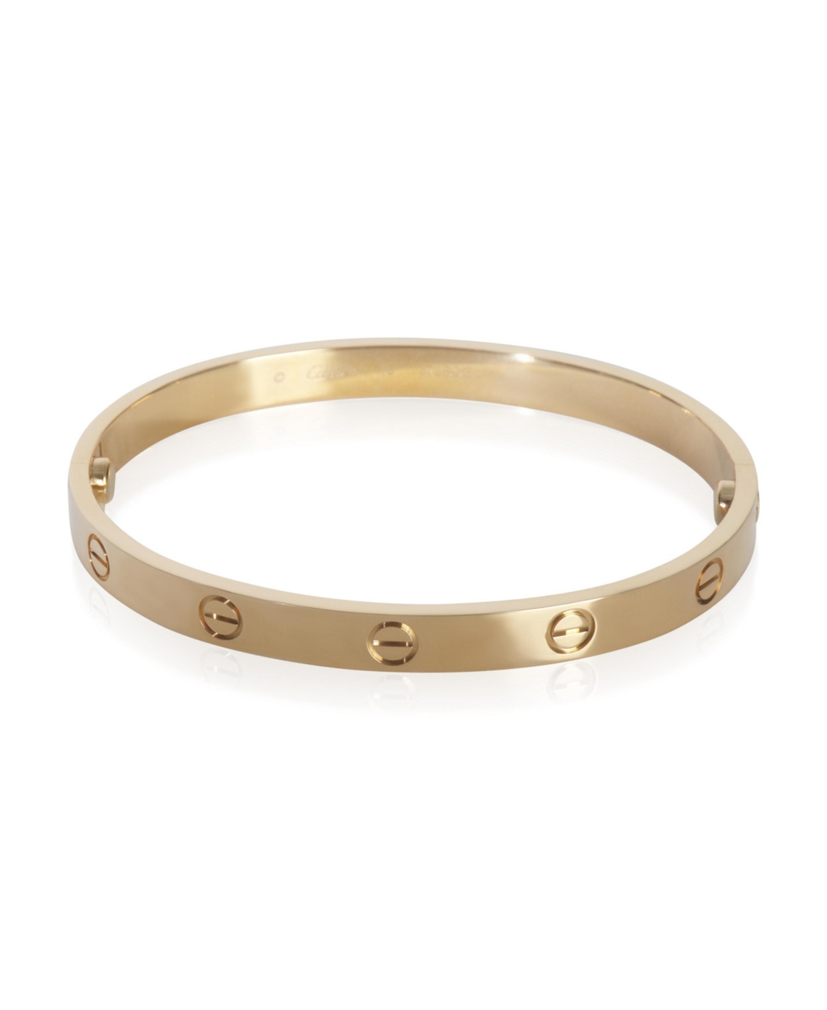 Click here for Pre-Owned Cartier Gold Love Bracelet - Gold prices