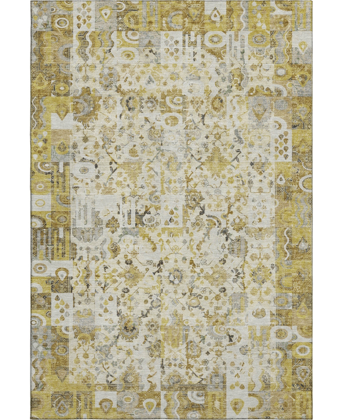 Click here for Addison Mayfield AMF2099 8x10 Area Rug - Gold prices