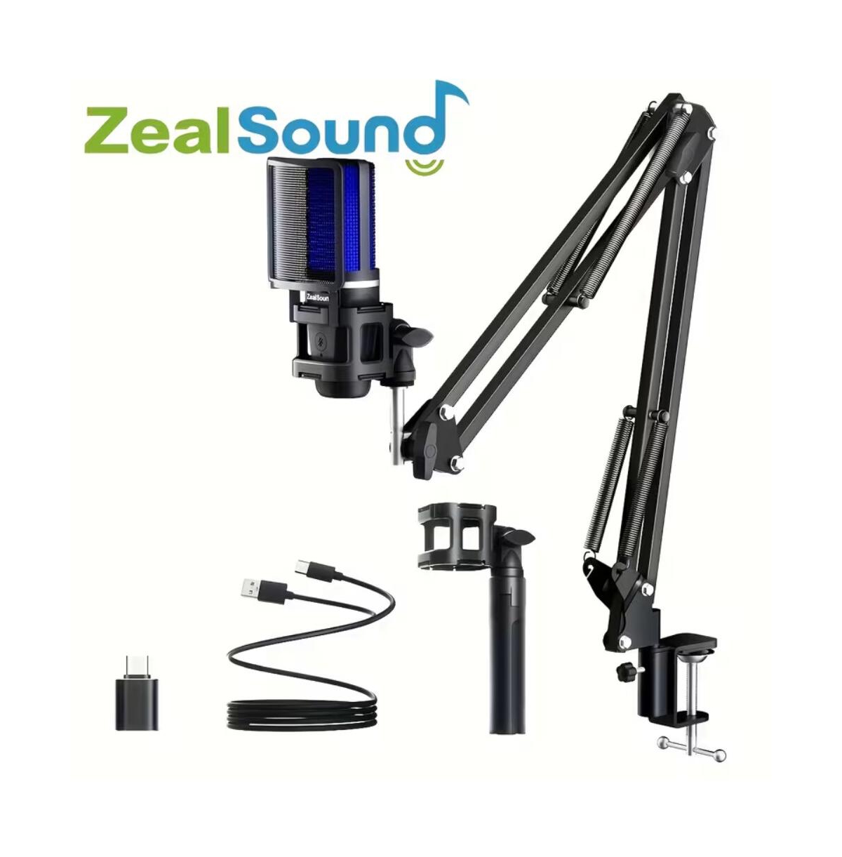Click here for ZealSound Plug&Play Gaming Usb Microphone with Typ... prices
