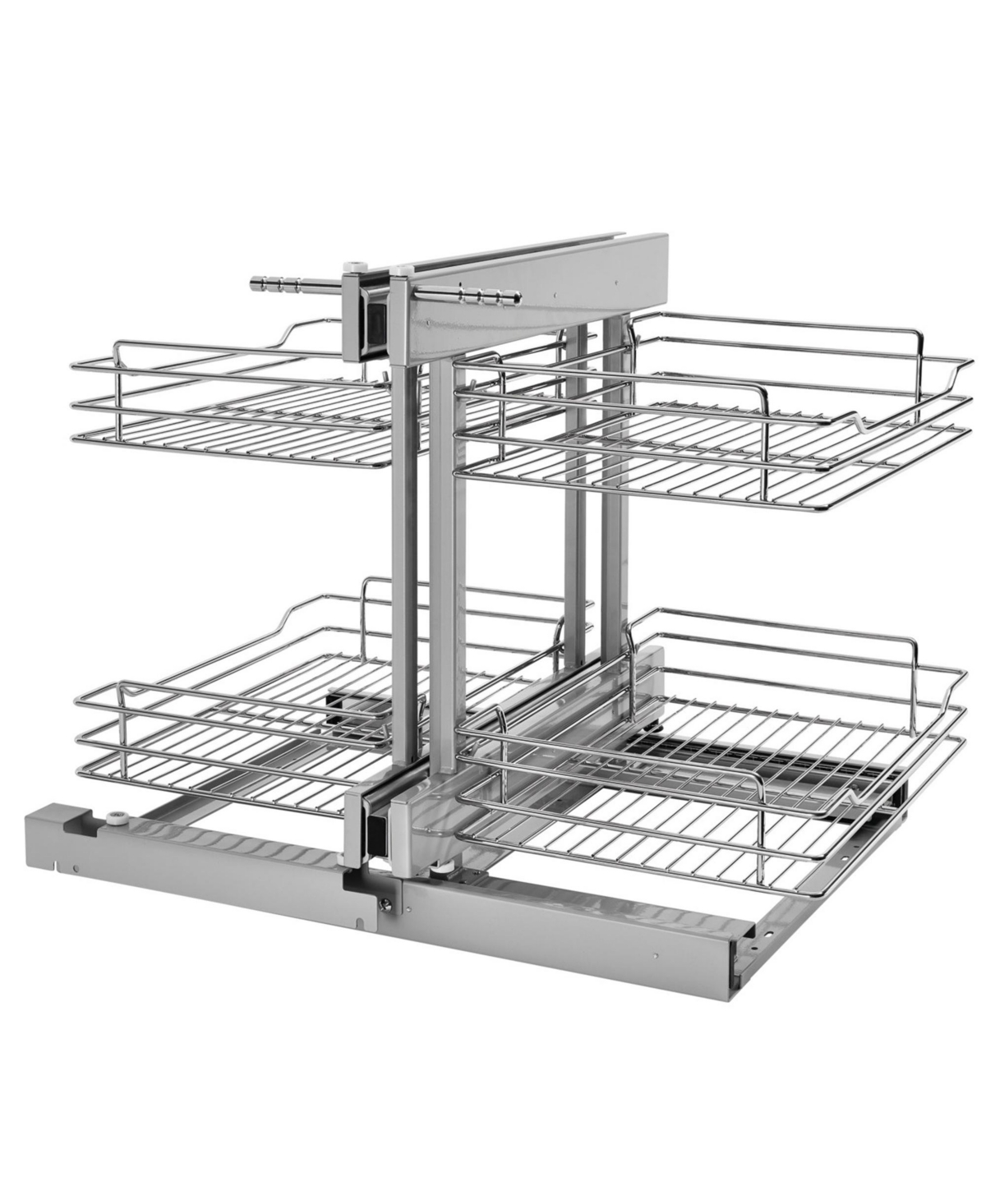 Click here for Rev-a-Shelf Chrome 2-Tier w/ Soft-Close-15" B... prices