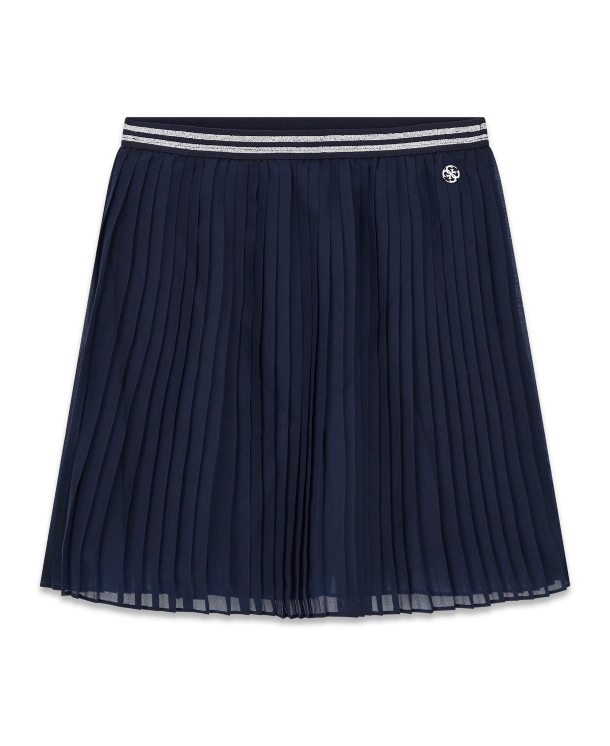 Click here for Guess Girls 7-16 Chiffon Pleated Skirt - Blue prices