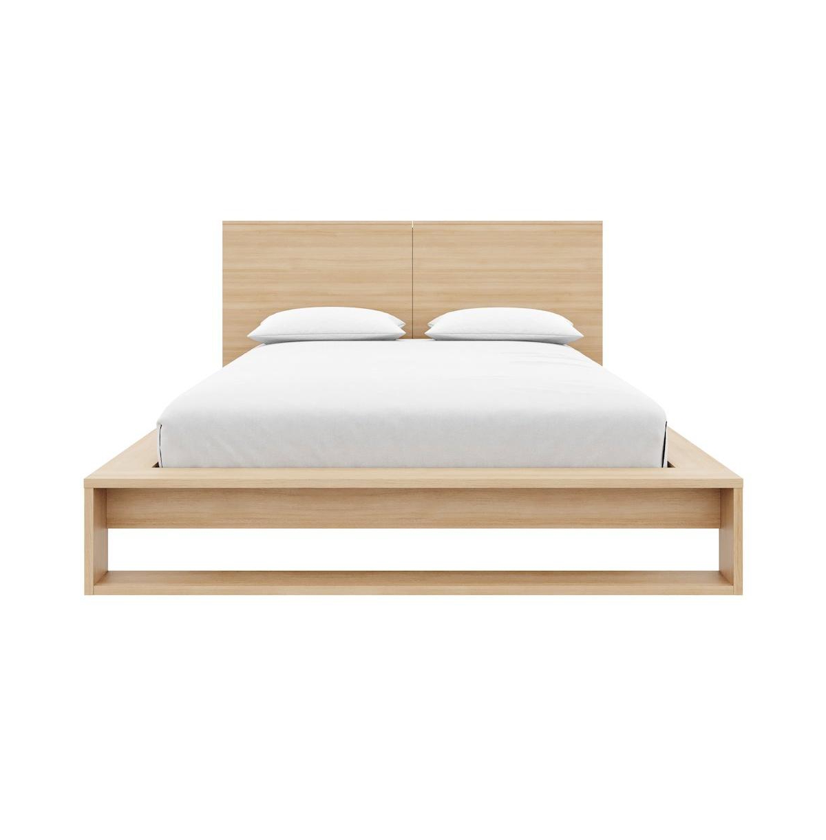 Click here for Nexera Torino Headboard and Slatted Bedframe. - Bl... prices