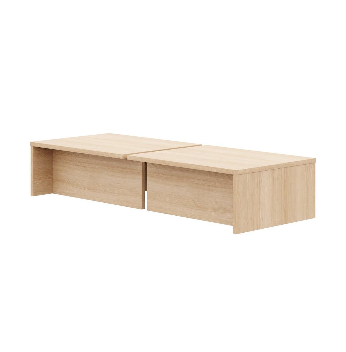 Click here for Nexera Kanso Nightstands set of 2 - Blonde oak prices