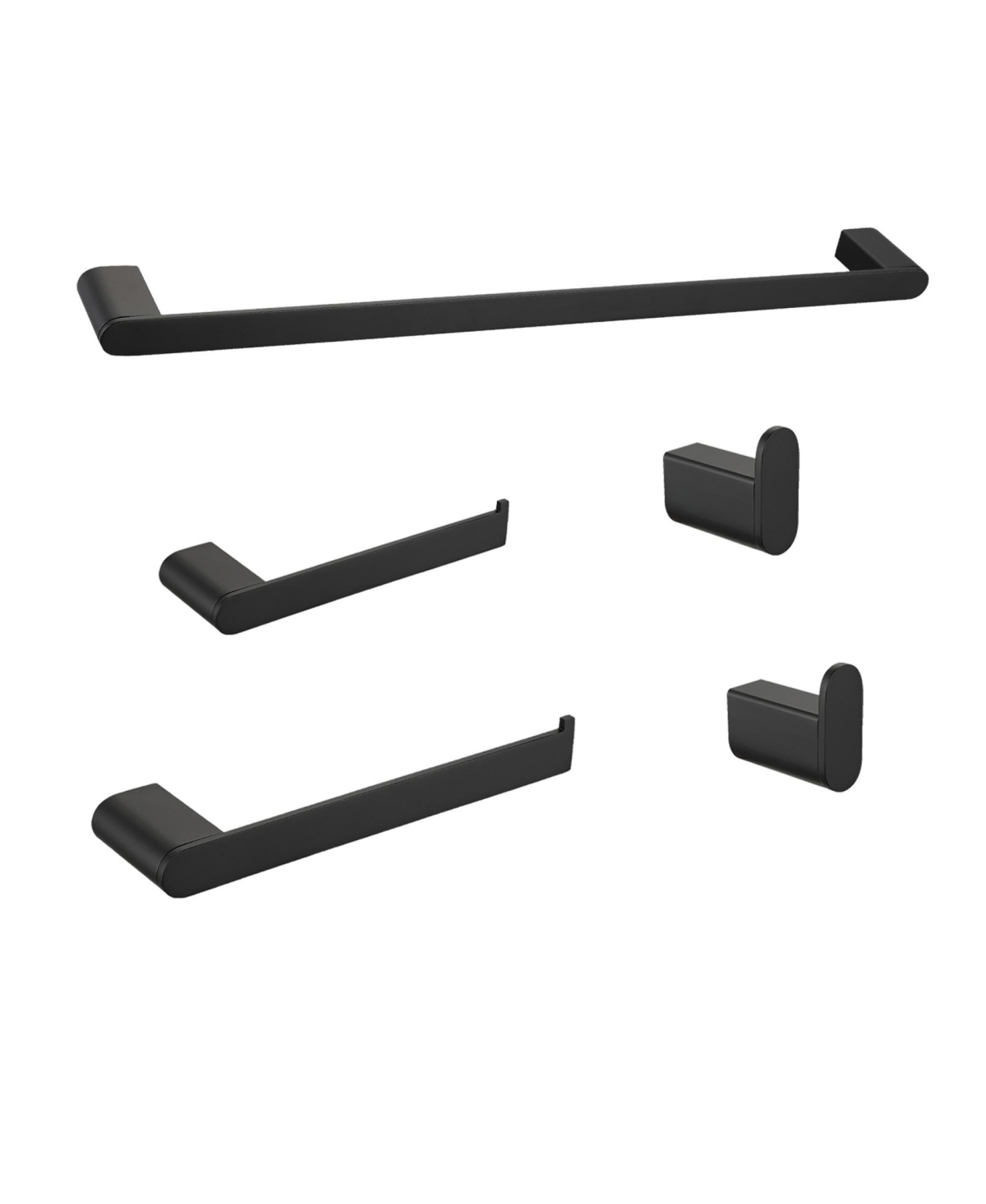 Click here for Rainsken 5- Piece Bathroom Accessories Set  Stainl... prices