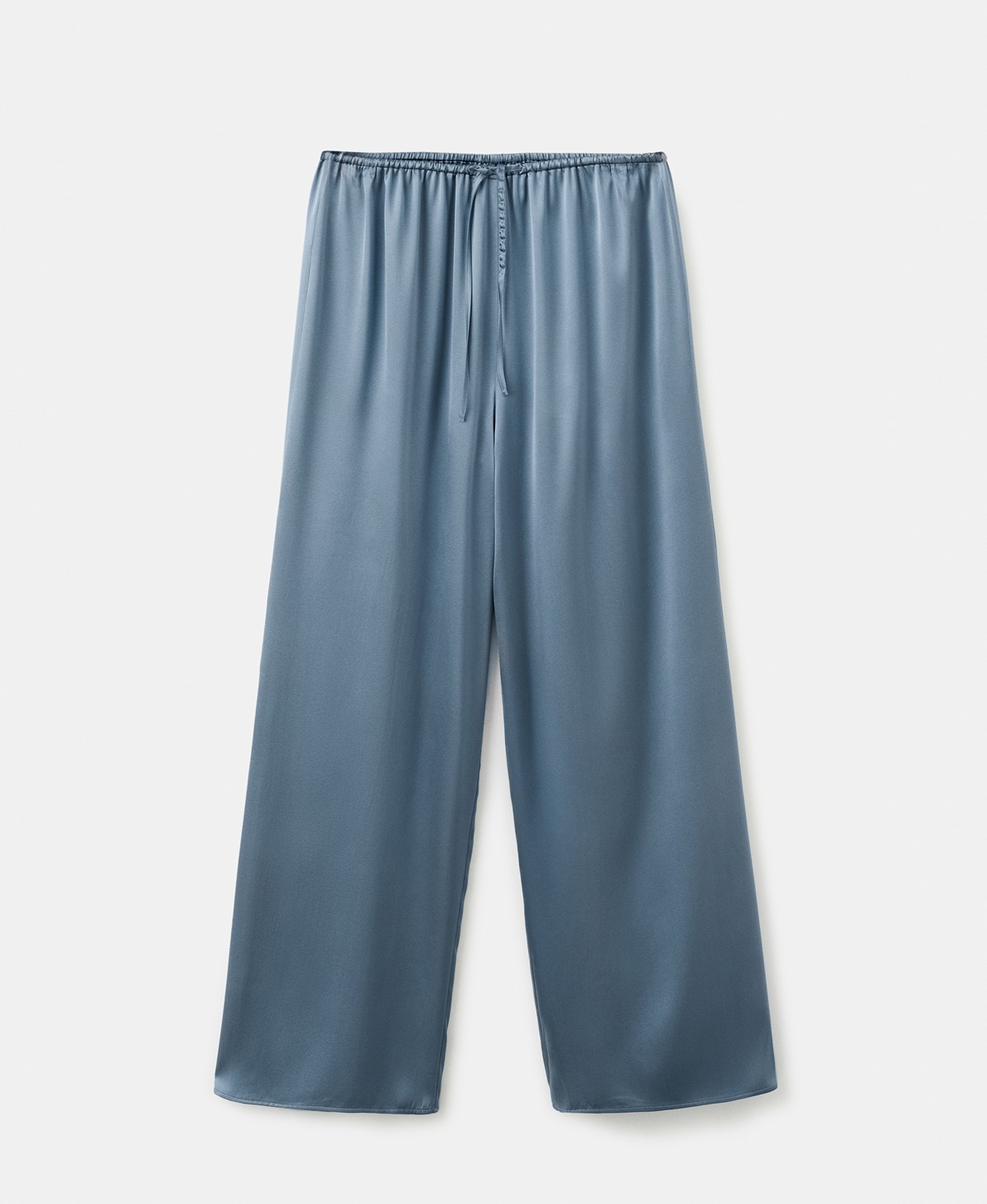 Click here for Mango Womens Silk Pajama Pants - Blue prices