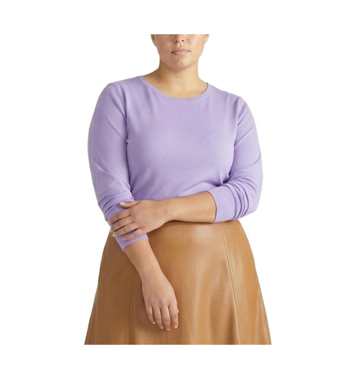 Click here for Universal Standard Womens Plus Size Long Sleeve Te... prices