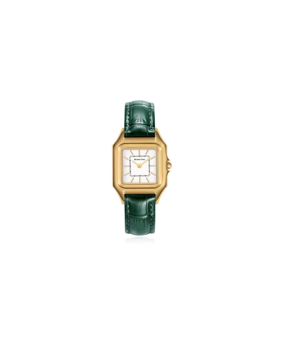 Click here for Retro Chic Vatican Majesty Watch - Green  gold prices