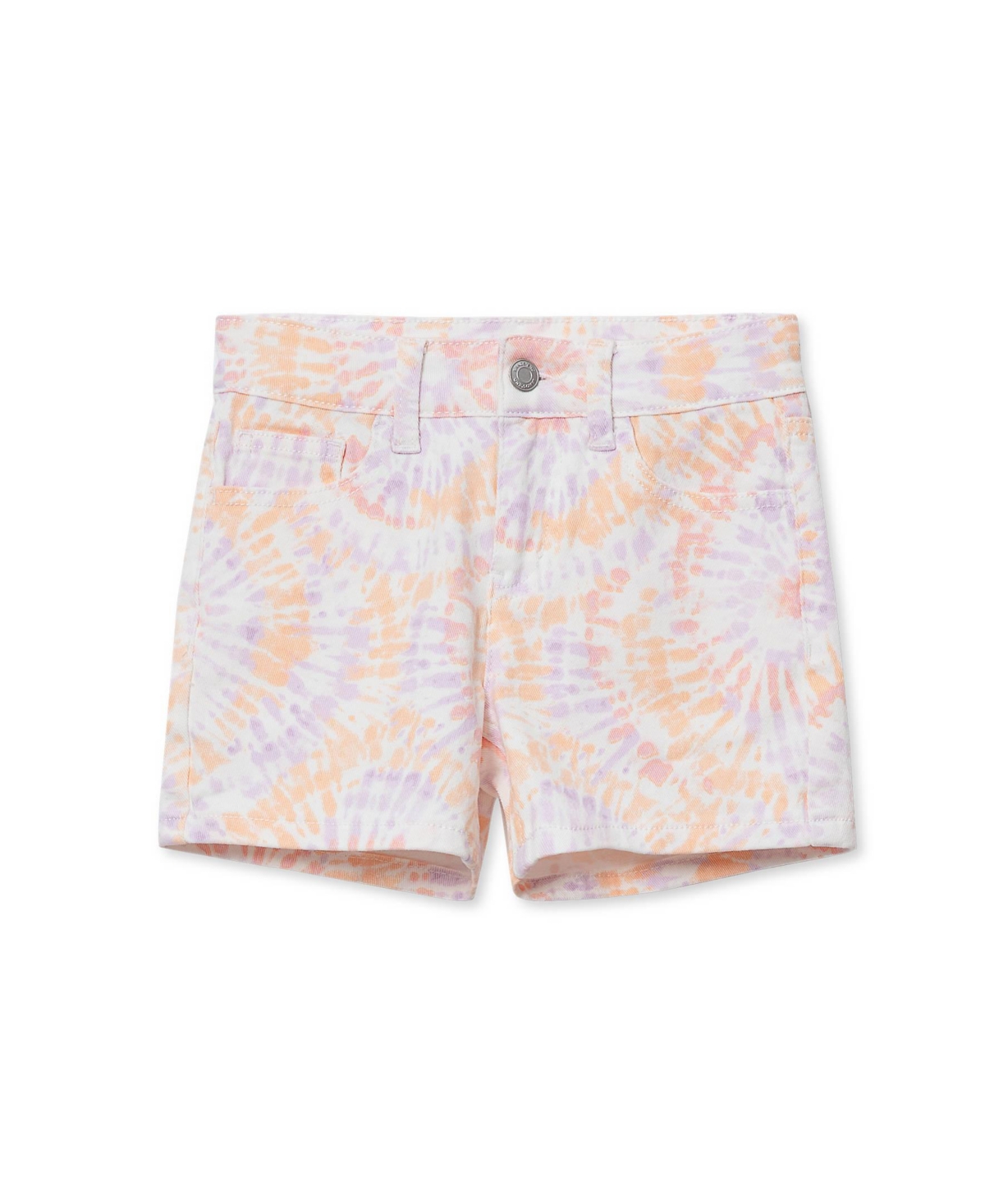 Click here for Lands End Girls Twill 5 Pocket Shorts - Pastel mul... prices