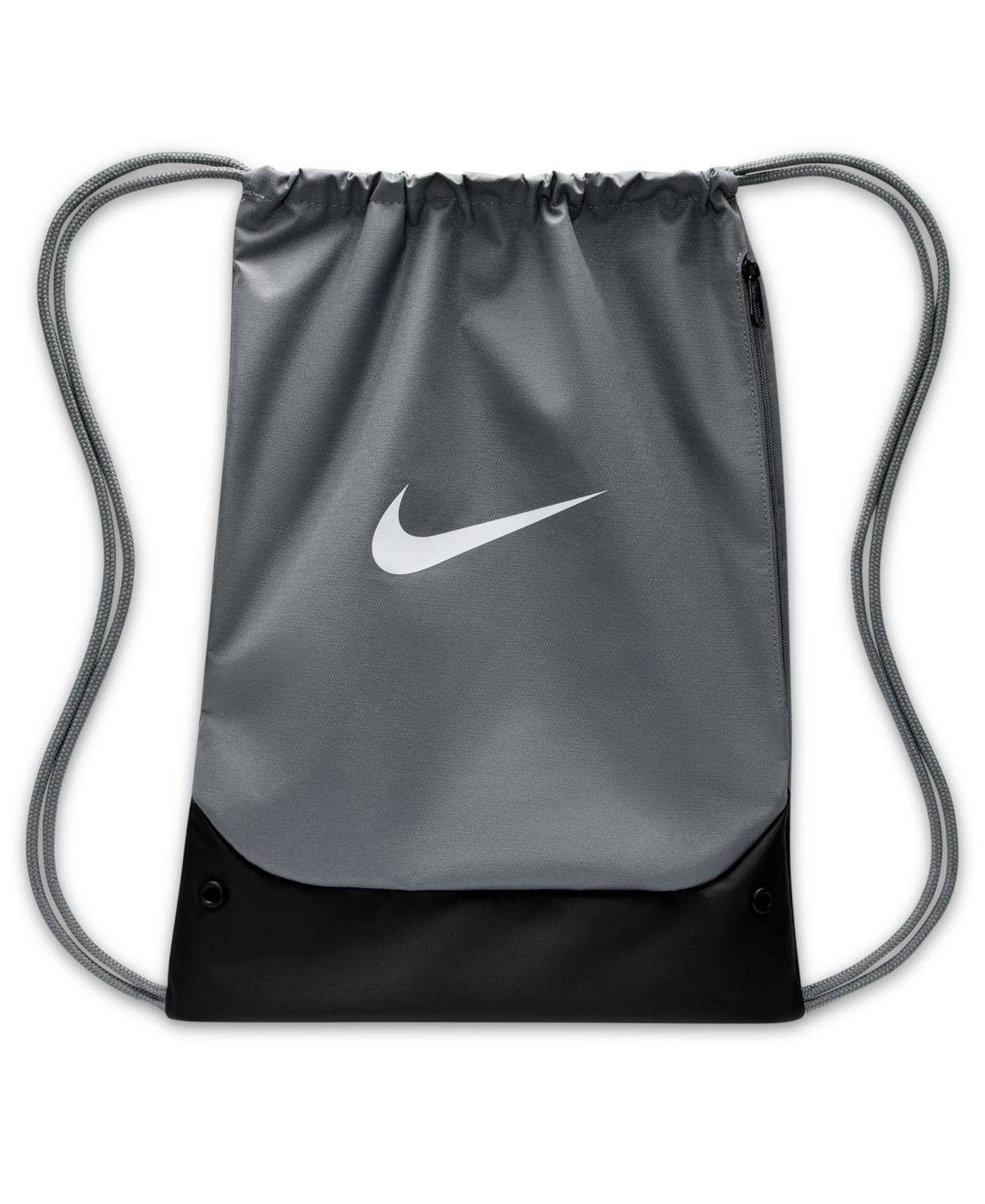 Click here for Nike Mens Brasilia Drawstring Bag - Smoke Gray/Bla... prices