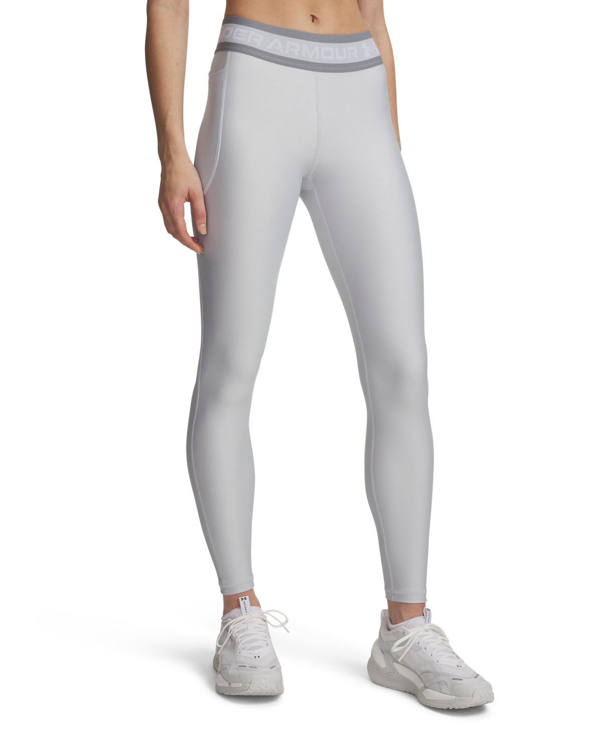 Click here for Under Armour Womens Tech Regular Fit Leggings - Ha... prices