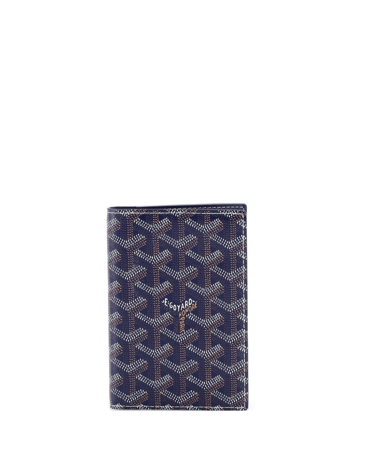 Click here for Pre-Owned Goyard Grenelle Passport Holder Coated C... prices