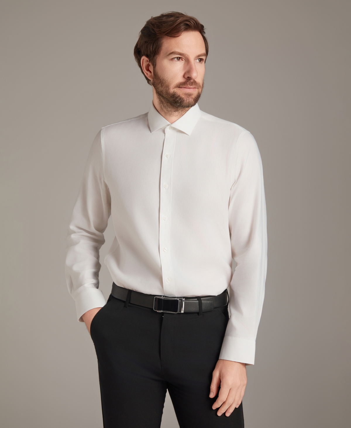 Click here for Bar Iii Mens Diamond Dobby Spread Collar Dress Shi... prices