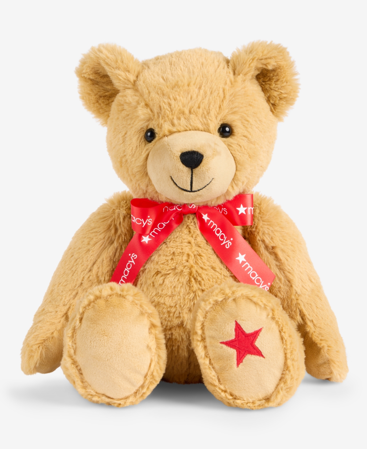 Click here for Macys 11H Macys Sitting Plush Bear  Macys Exclusiv... prices