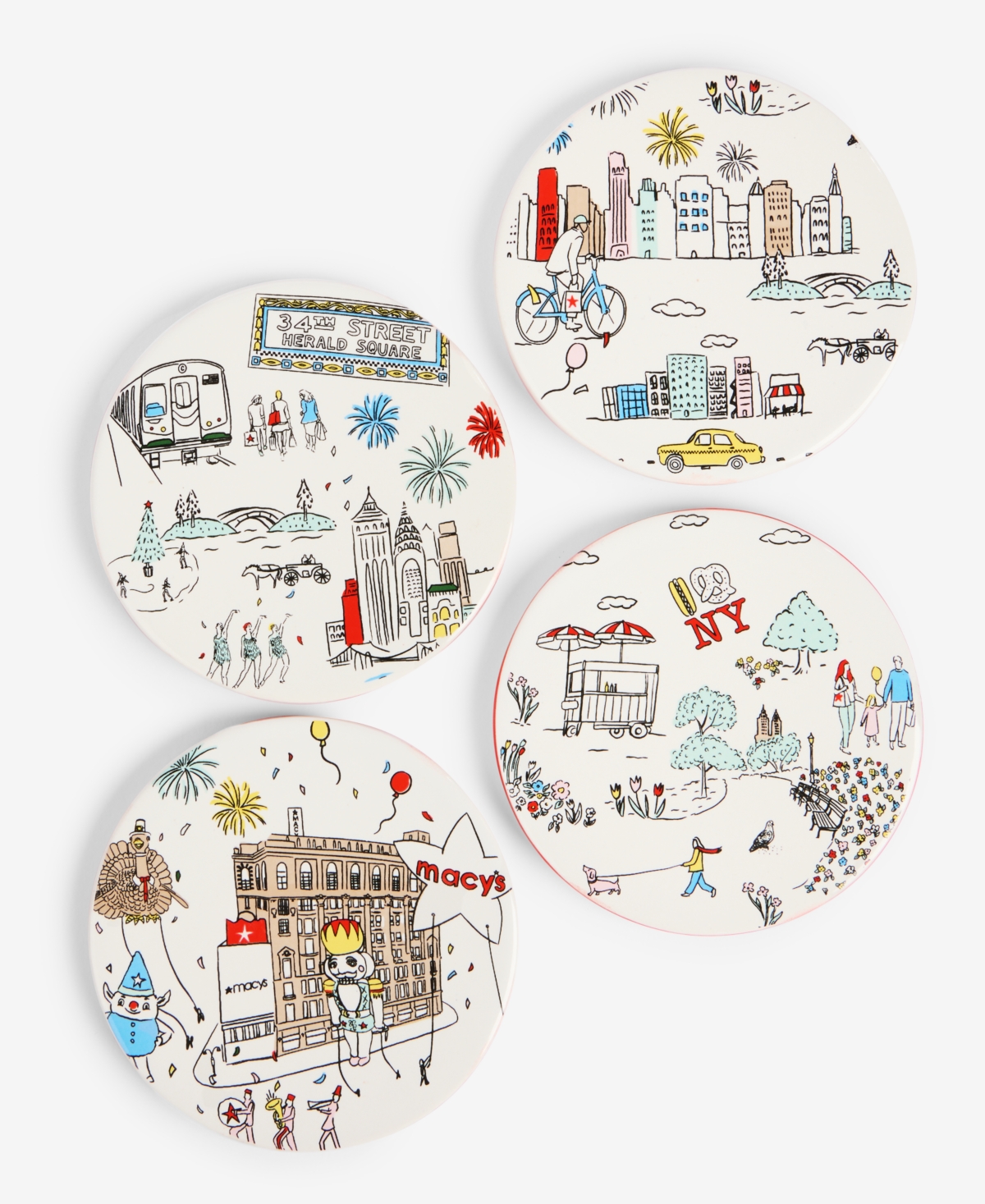 Click here for Macys Graphic Ceramic Coasters  Set of 4  Macys Ex... prices
