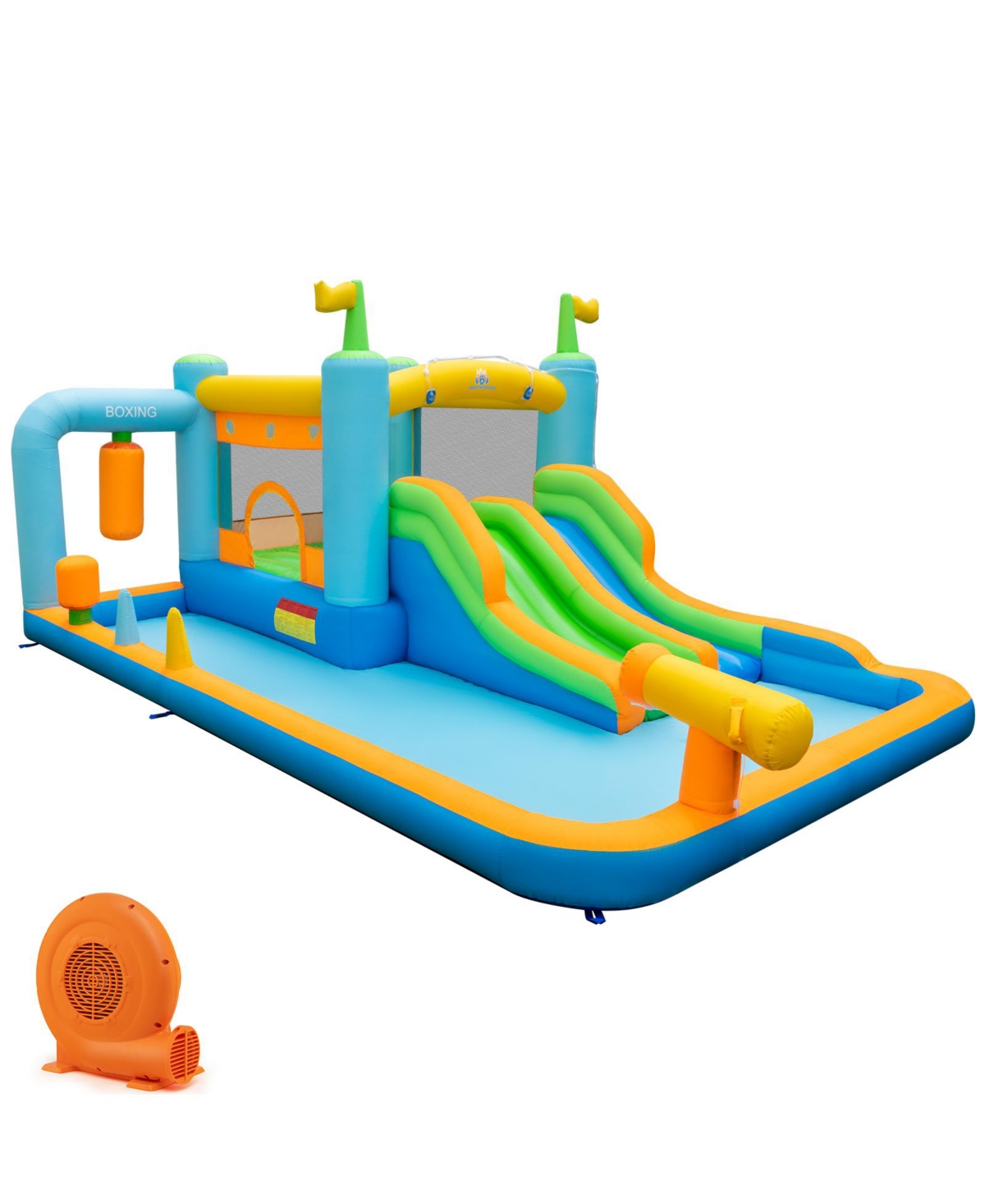Click here for Mecale Giant Inflatable Water Slide for Kids Ages... prices