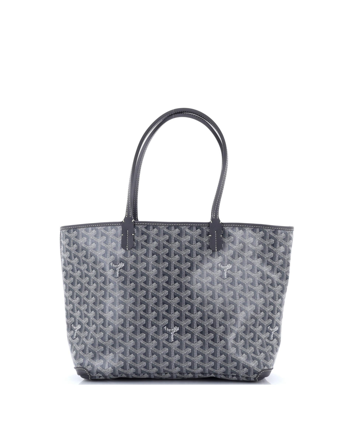 Click here for Pre-Owned Goyard Pm Artois Tote Coated Canvas - Gr... prices