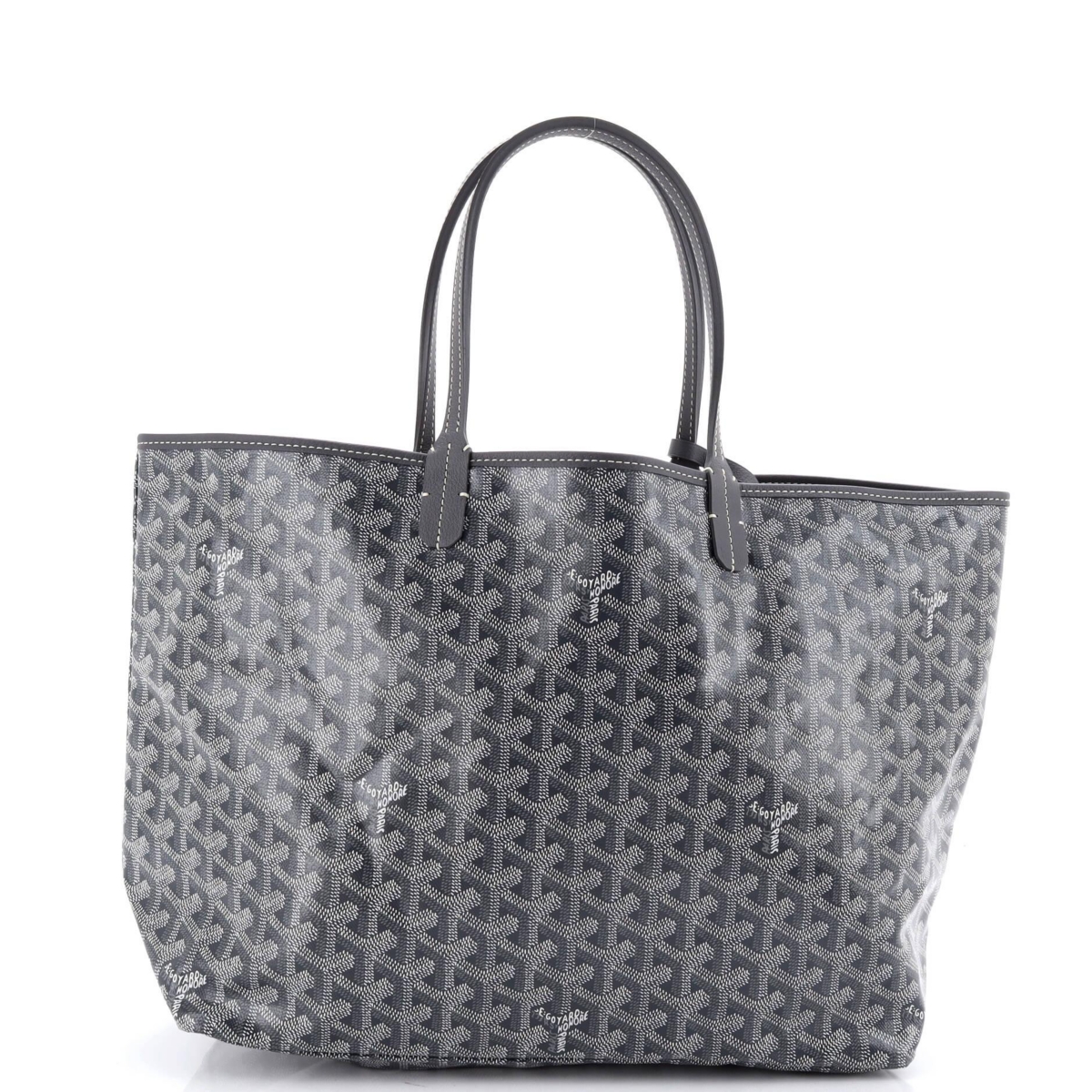 Click here for Pre-Owned Goyard Pm Saint Louis Tote Coated Canvas... prices