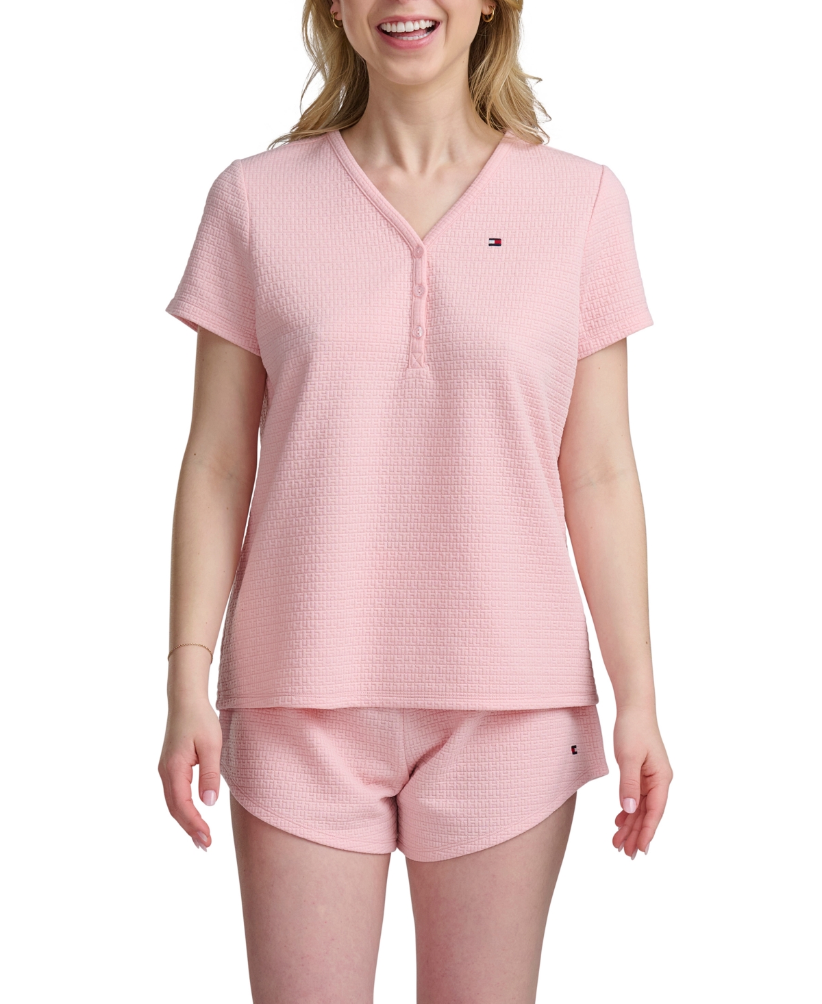 Click here for Tommy Hilfiger Womens 2-Piece Henley and Boxer-Set... prices