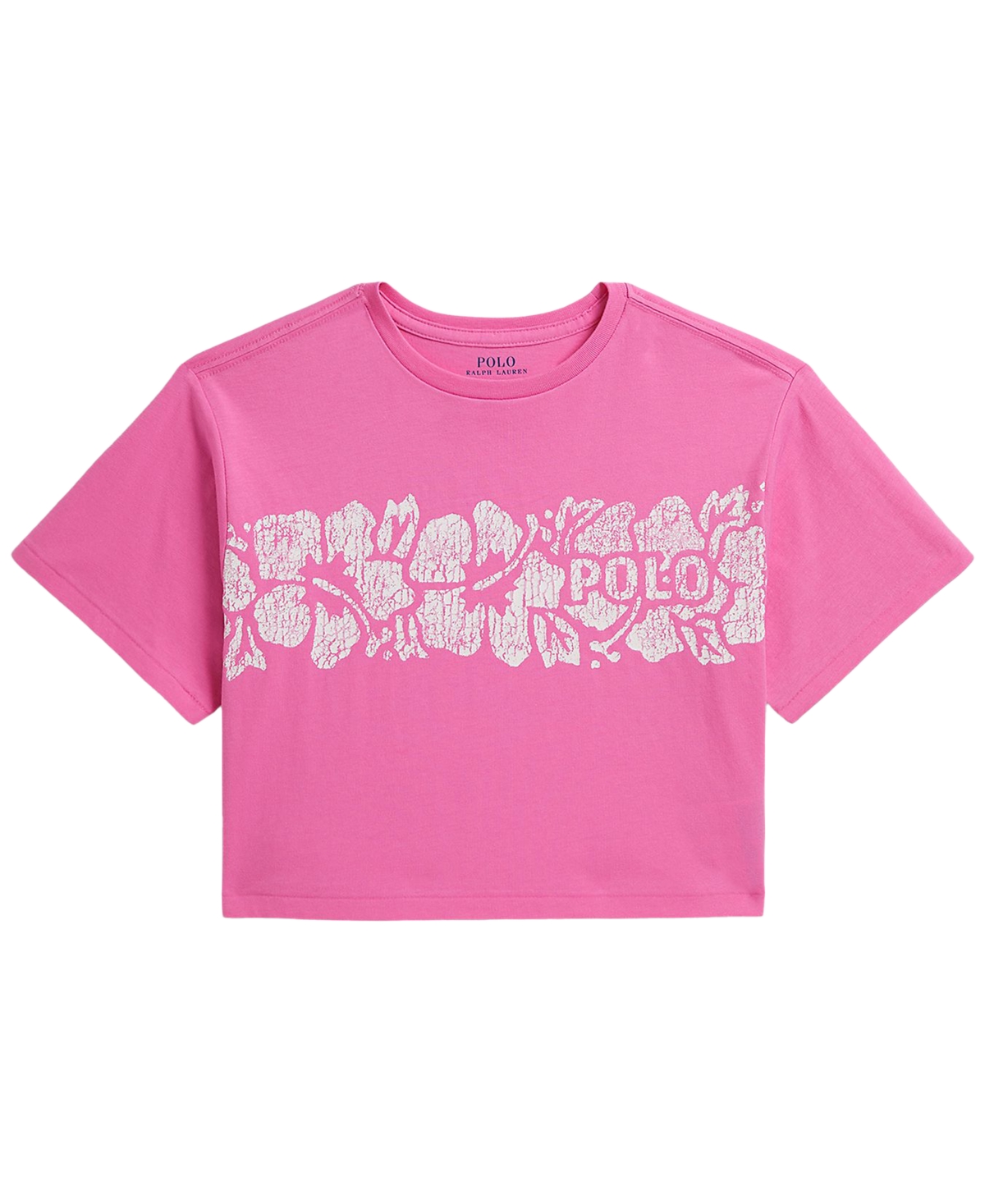 Click here for Polo Ralph Lauren Girls 7-16 Floral-Print Logo Cot... prices