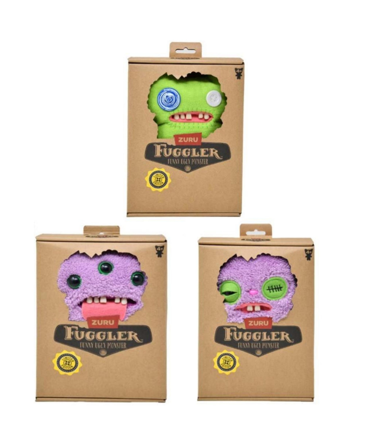 Click here for Fuggler Set of 3 Zuru Limited Edition Plush Toy 9... prices