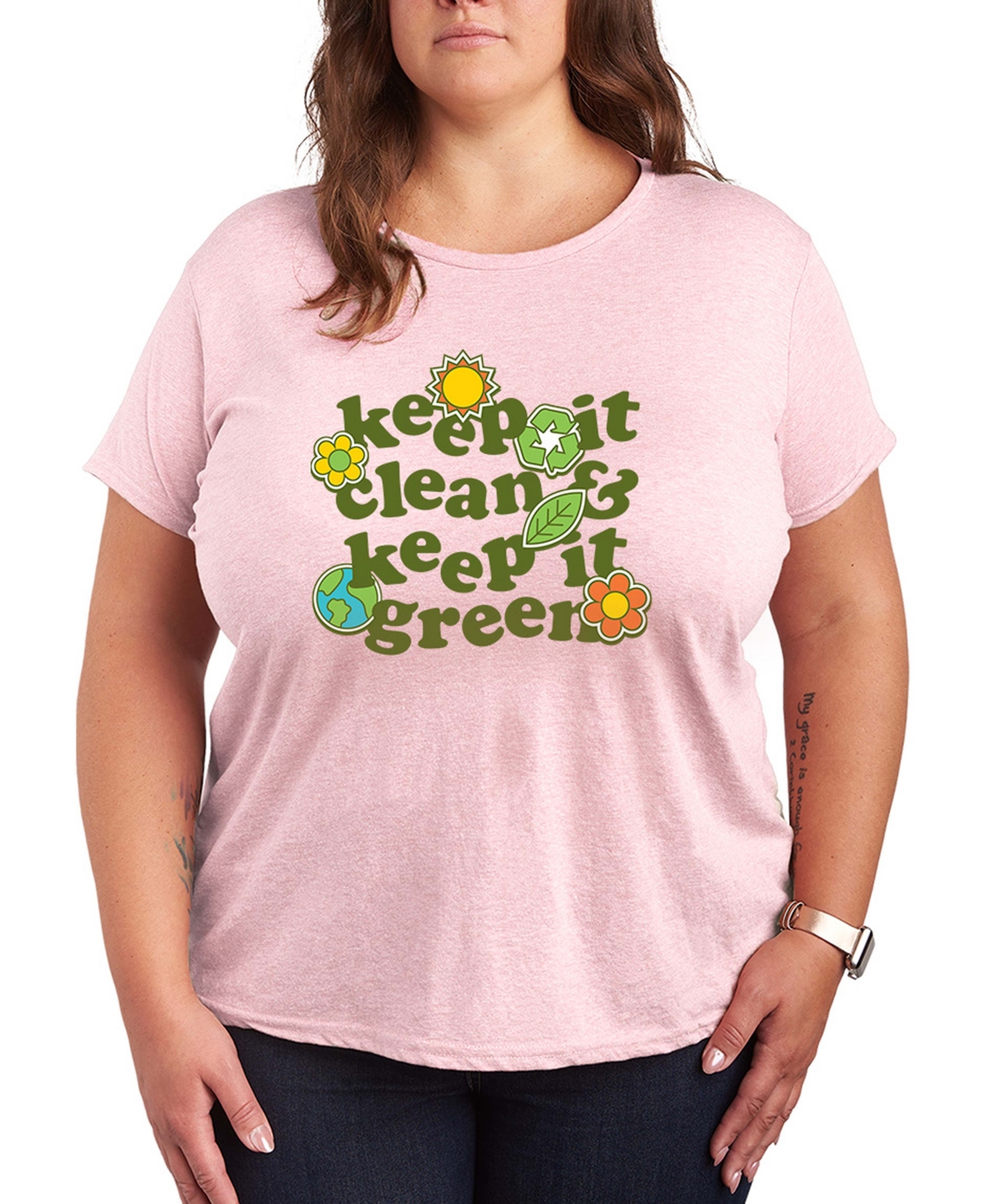 Click here for Hybrid Apparel Plus Size Instant Message Keep Clea... prices