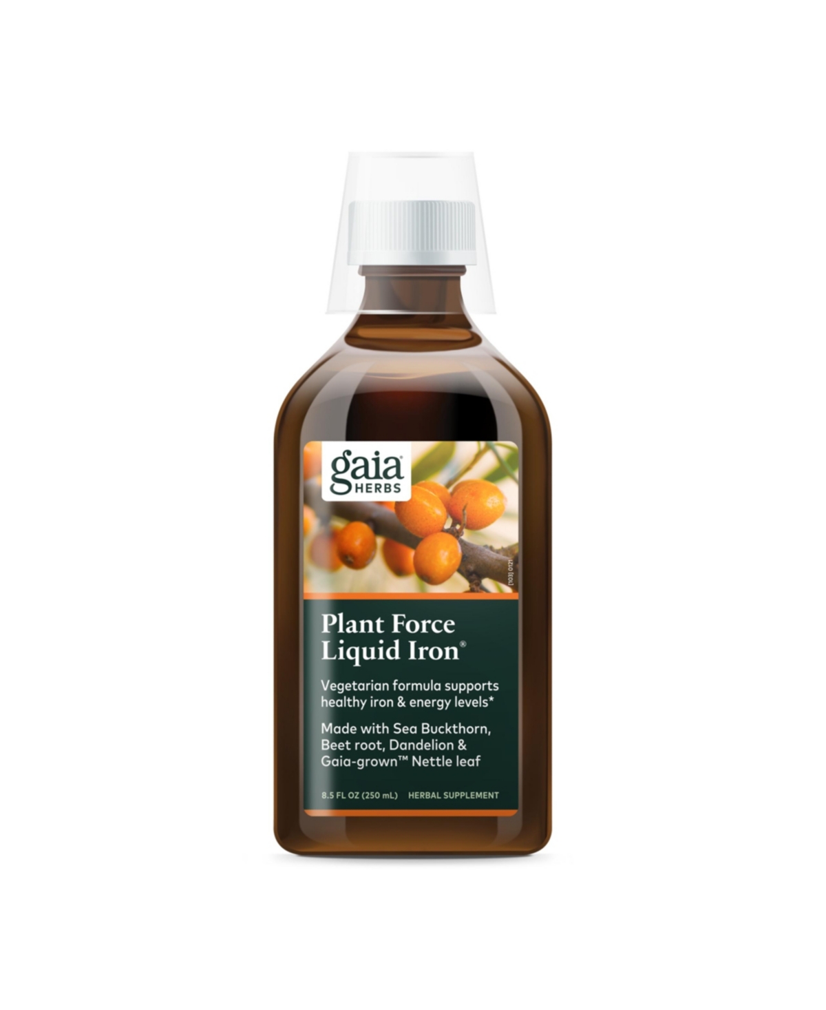 Click here for Gaia Herbs Plant Force Liquid Iron - Vegetarian Ir... prices