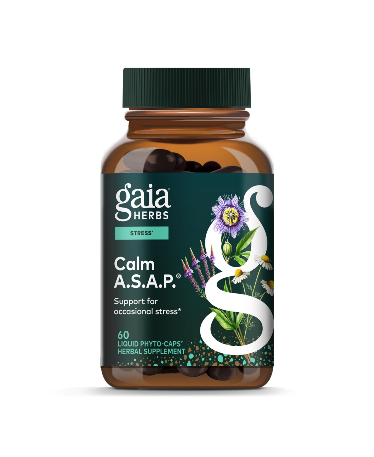 Click here for Gaia Herbs Calm A.s.a.p. Stress Support Supplement... prices