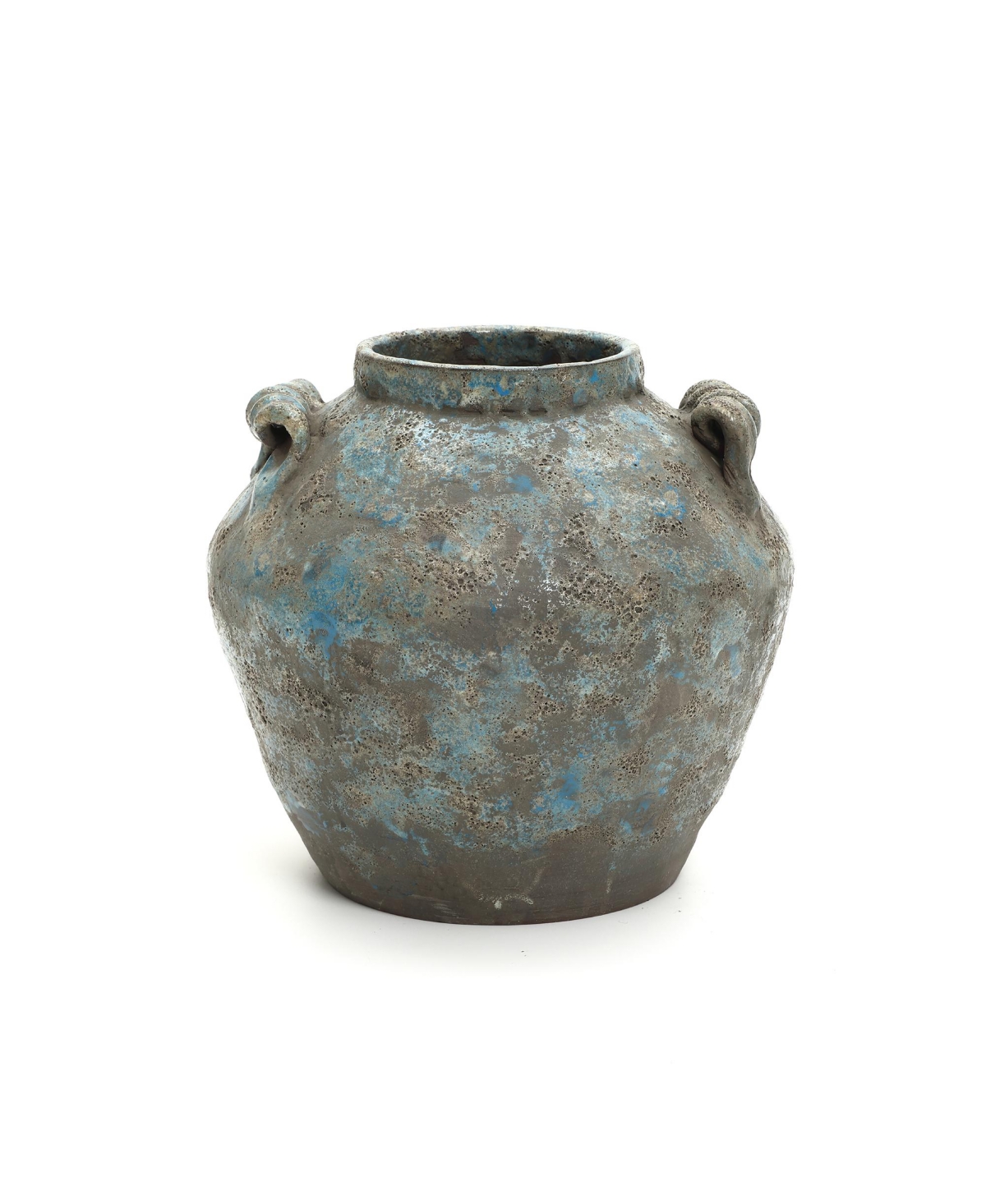 Click here for LuxenHome Antiqued Blue & Brown Terracotta Vase wi... prices