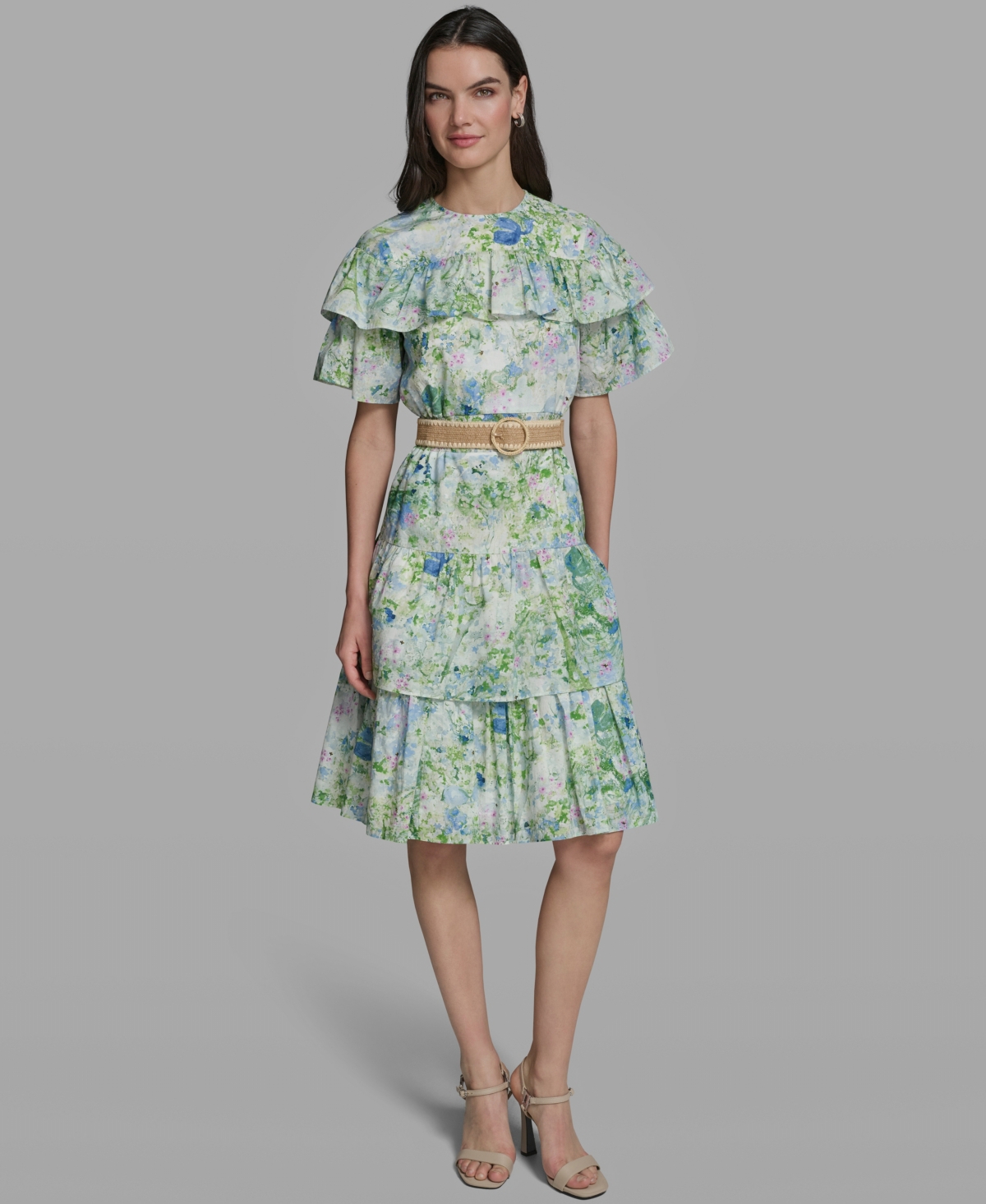 Click here for Karl Lagerfeld Paris Womens Short-Sleeve Crewneck... prices