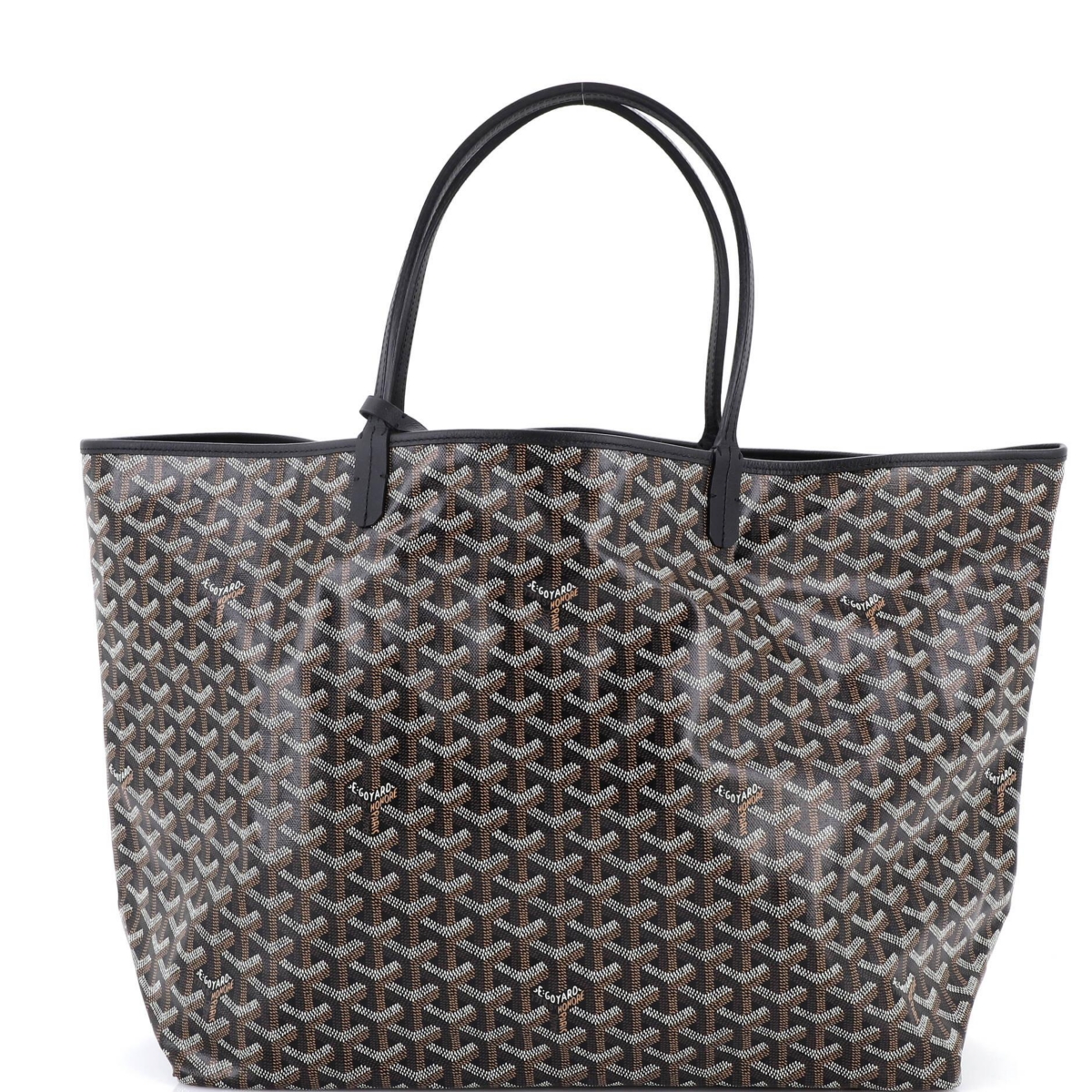 Click here for Pre-Owned Goyard Gm Saint Louis Tote Coated Canvas... prices