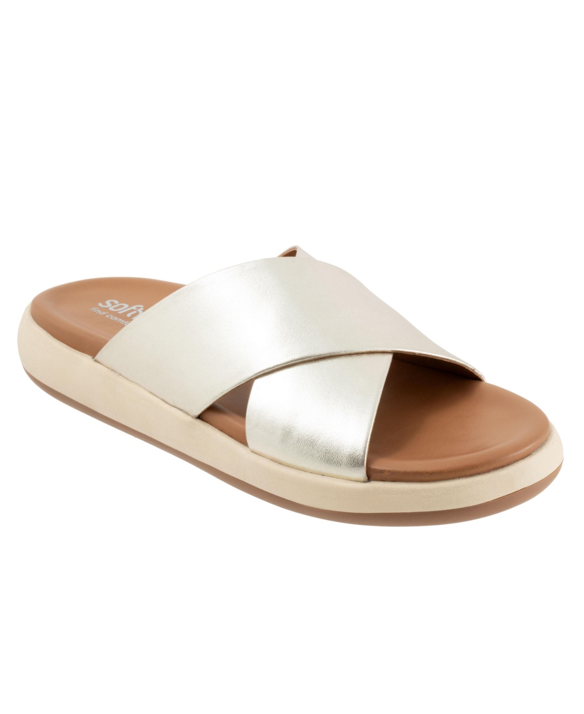 Click here for Softwalk Womens Jesi 2.0 Sandal - Champagne prices