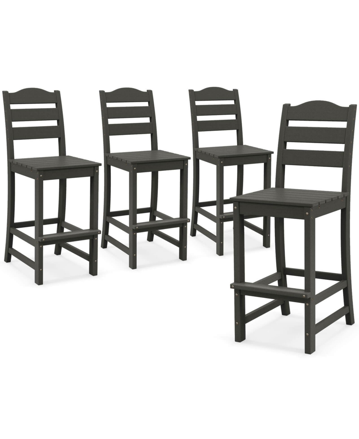 Click here for Costway Outdoor 4pcs Hdpe Bar Stool Patio Tall Cha... prices