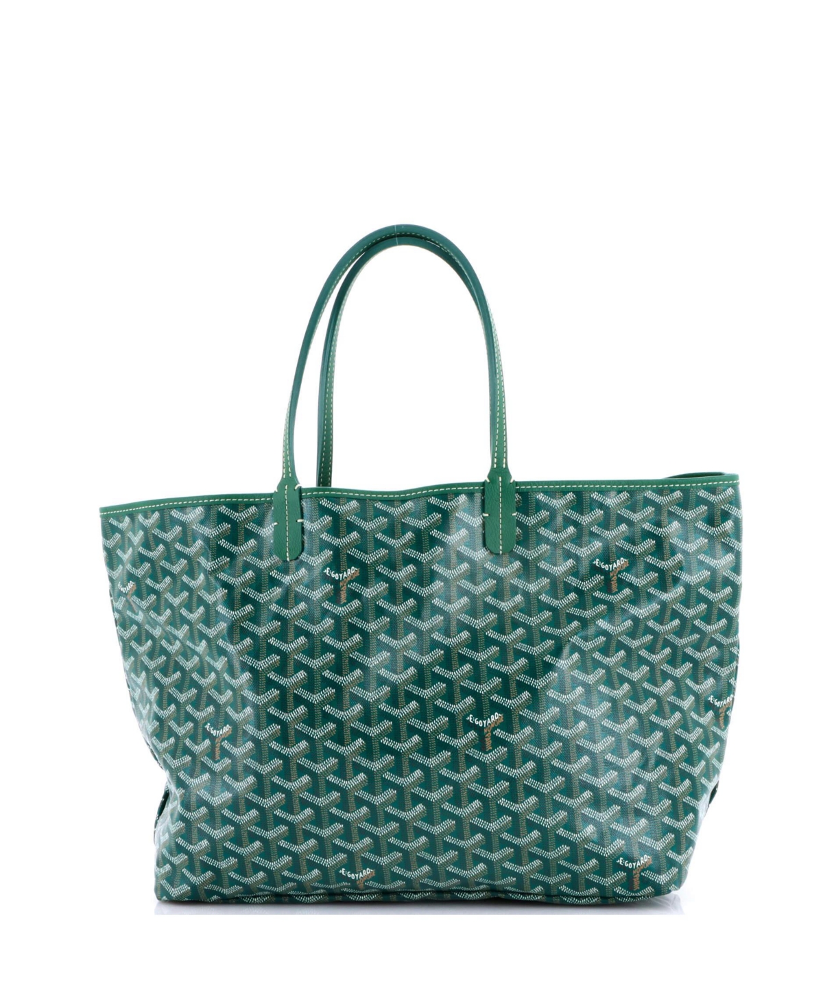 Click here for Pre-Owned Goyard Pm Saint Louis Tote Coated Canvas... prices