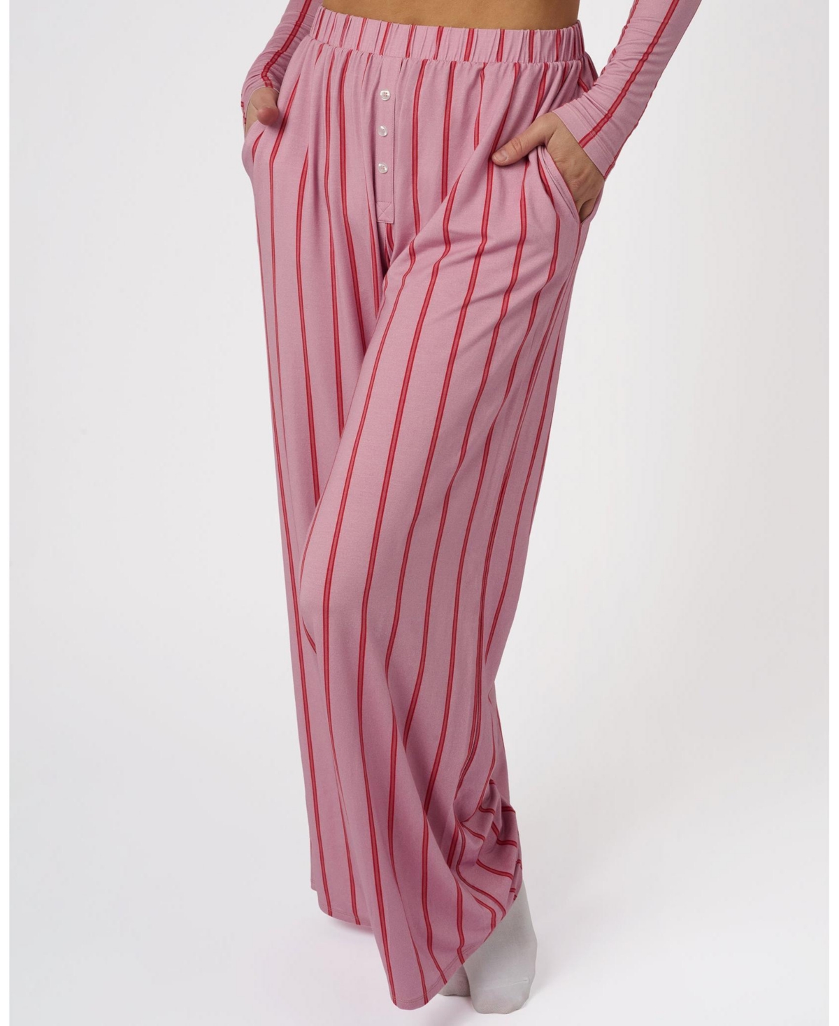 Click here for WeWoreWhat Womens Sleep Boxer Pant - Bblegum pink... prices