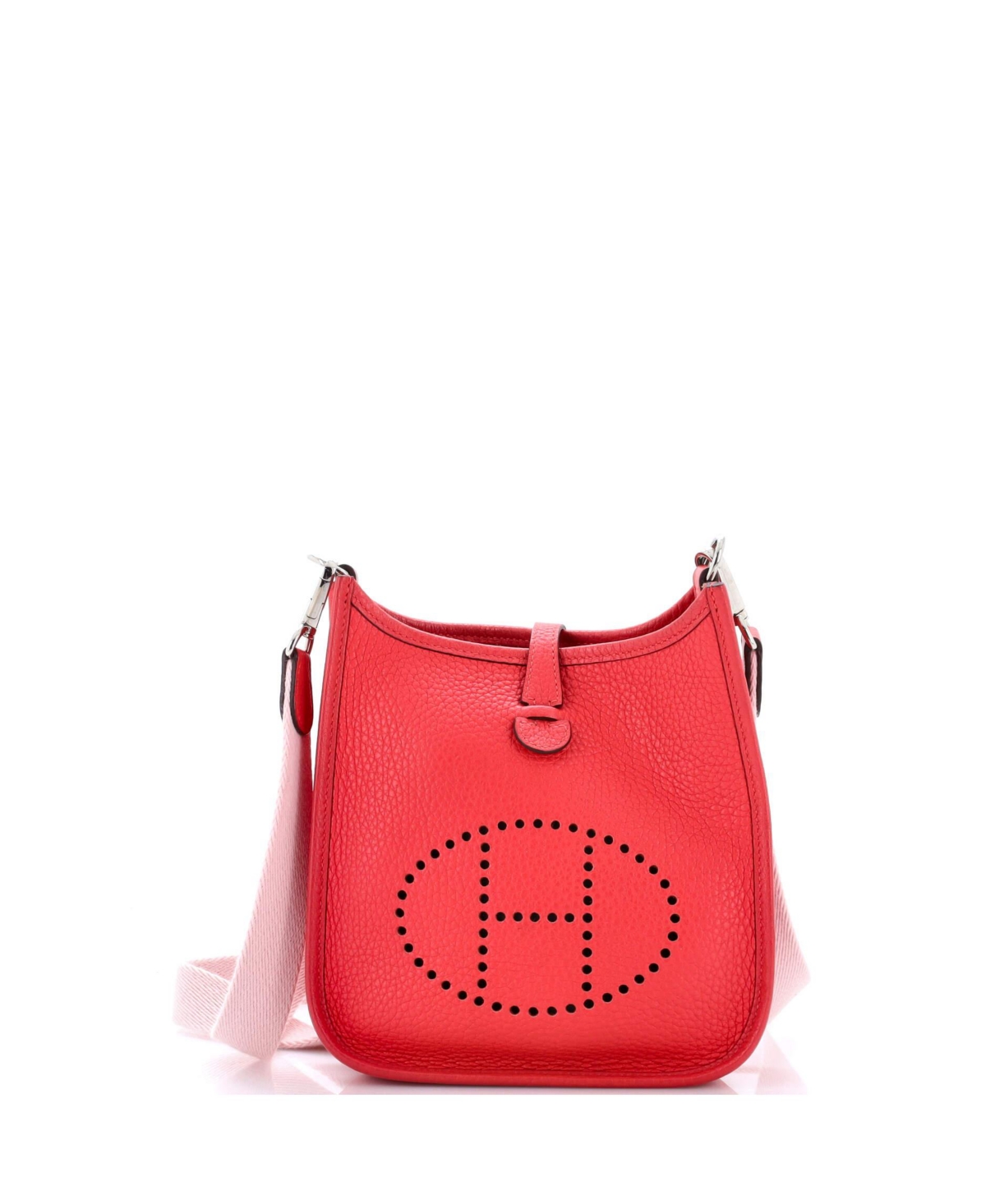 Click here for Pre-Owned HERMES Tpm Evelyne Bag Gen Iii Clemence... prices