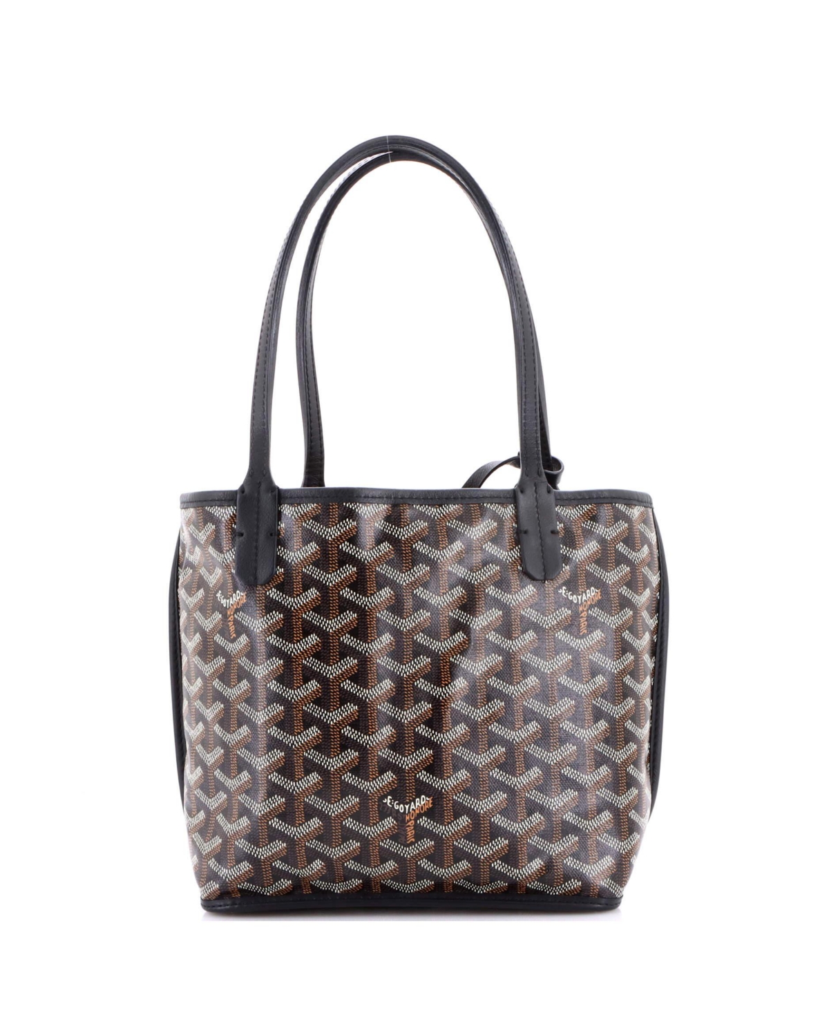 Click here for Pre-Owned Goyard Mini Anjou Reversible Tote Coated... prices