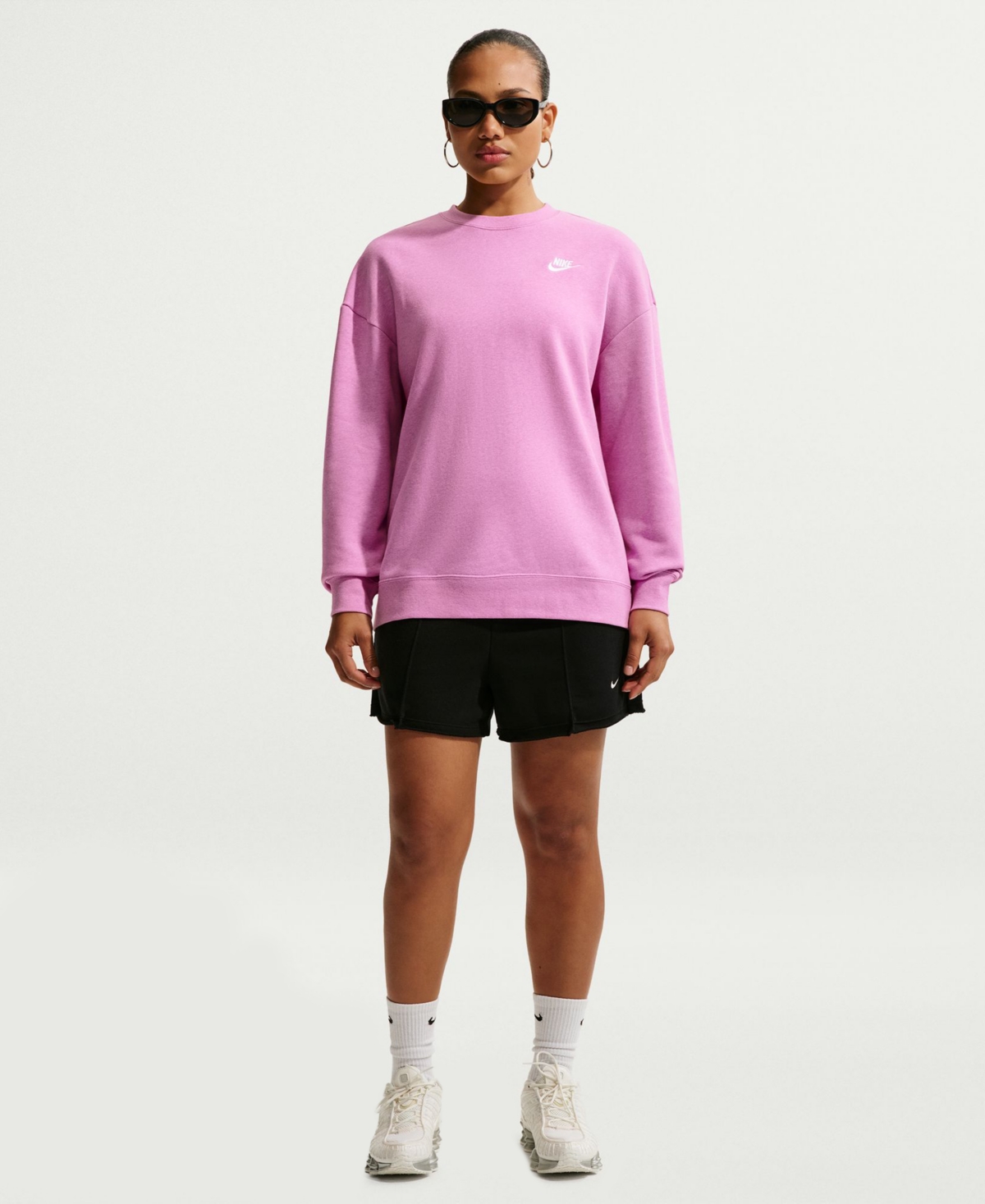 Click here for Nike Sportswear Womens Club Fleece Loose Crewneck... prices