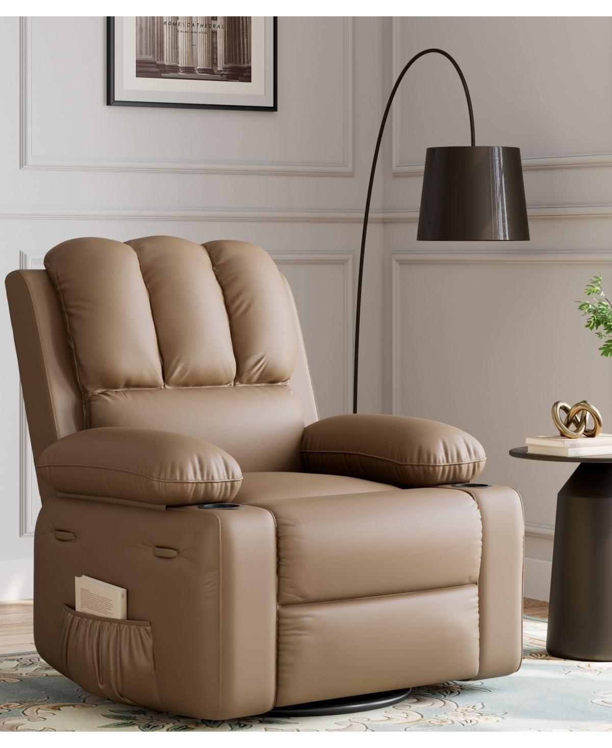 Click here for gaomon Oversized Recliner Chairs with Heat and Mas... prices
