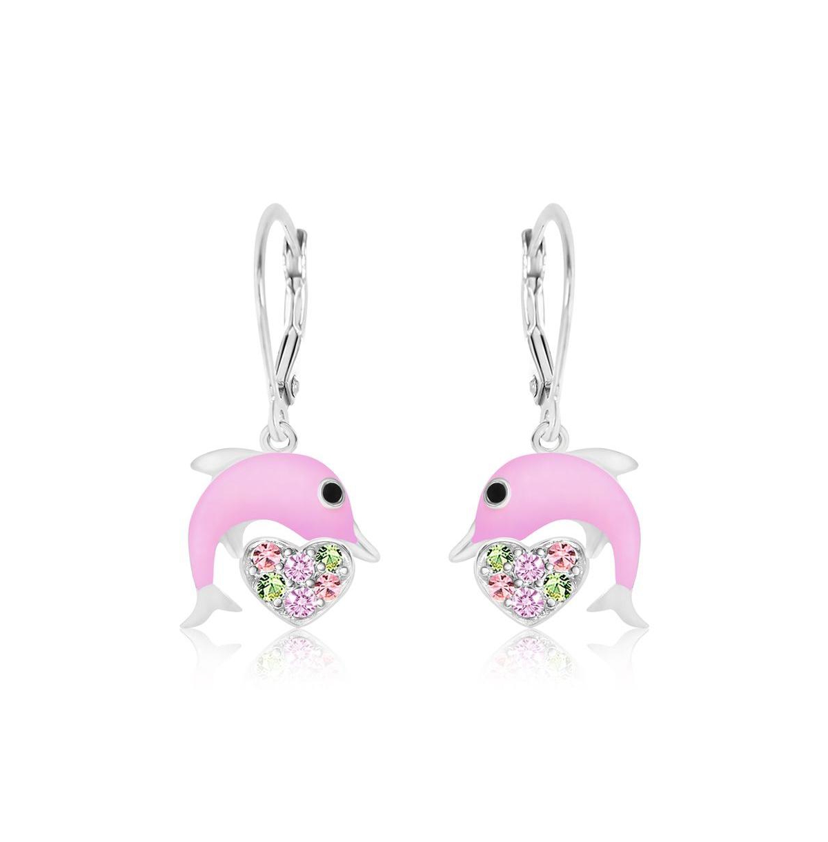 Click here for Chanteur Girls Dolphin Hypoallergenic Heart Earrin... prices
