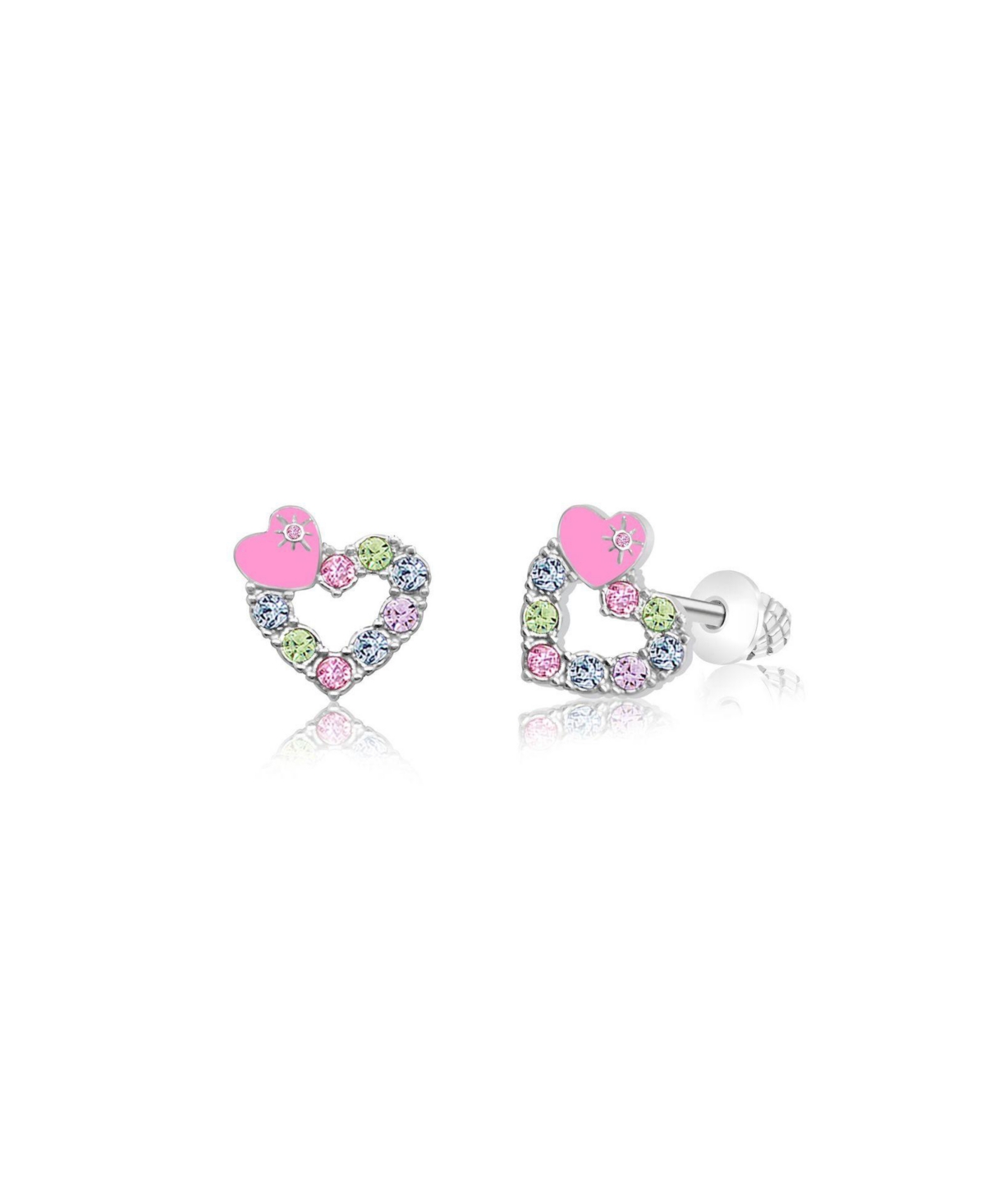 Click here for Chanteur Girls Heart Hypoallergenic Earrings with... prices